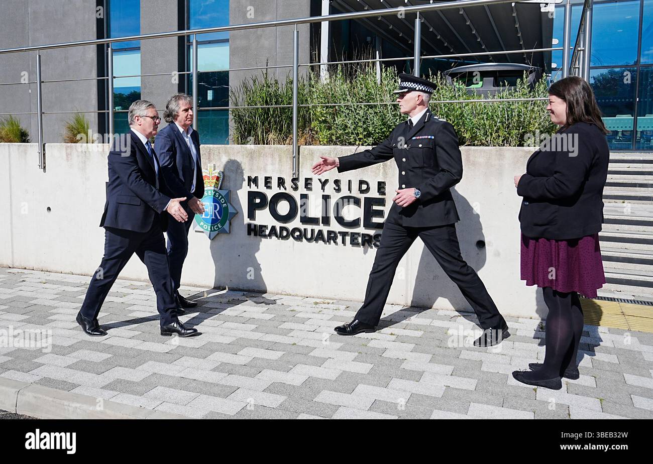 Prime Minister Sir Keir Starmer meeting with Police and Crime ...