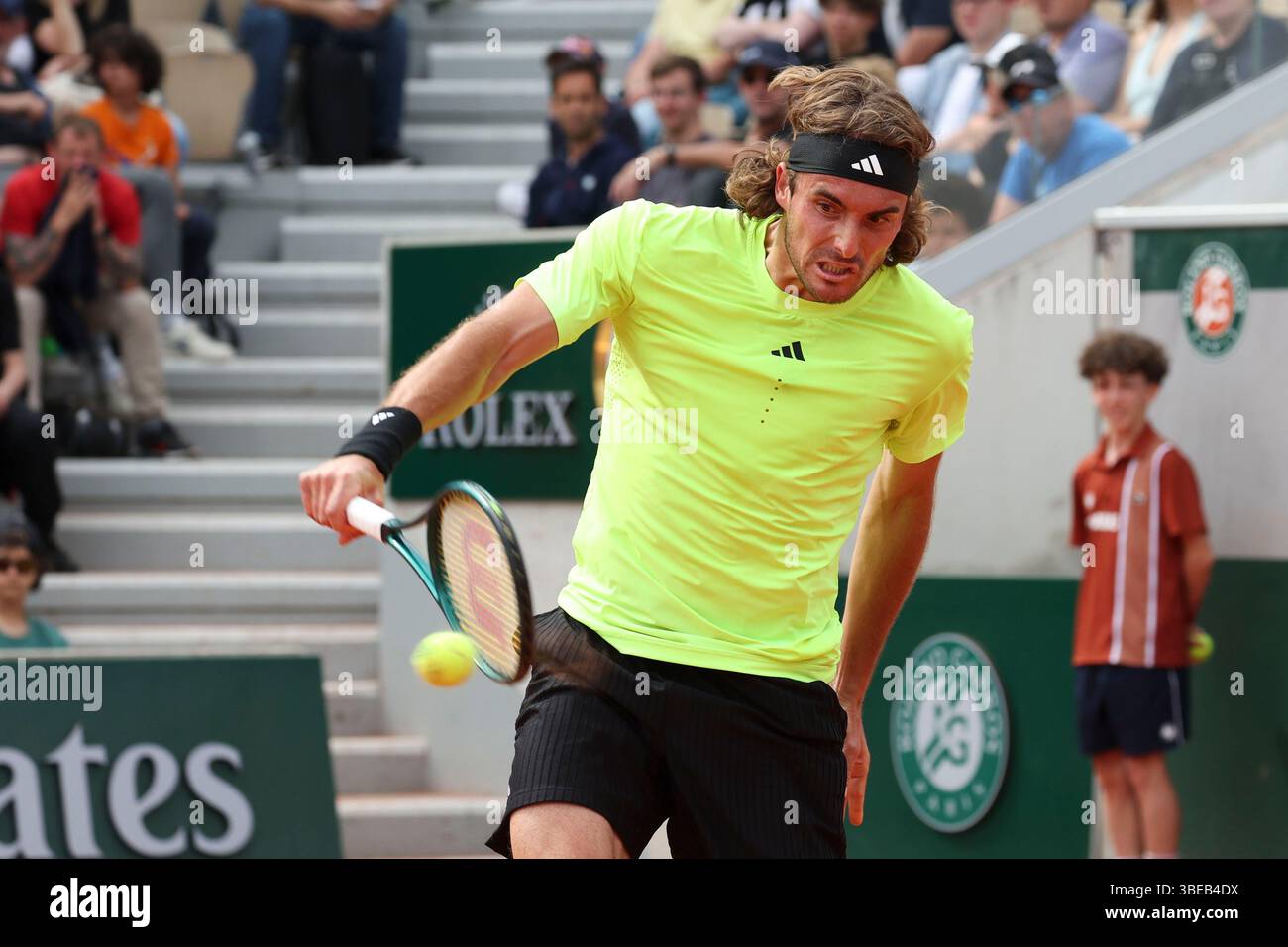 M28th May 2025, Roland Garros, Paris, France; French Open tennis tounament: Matteo Gigante (ITA ...