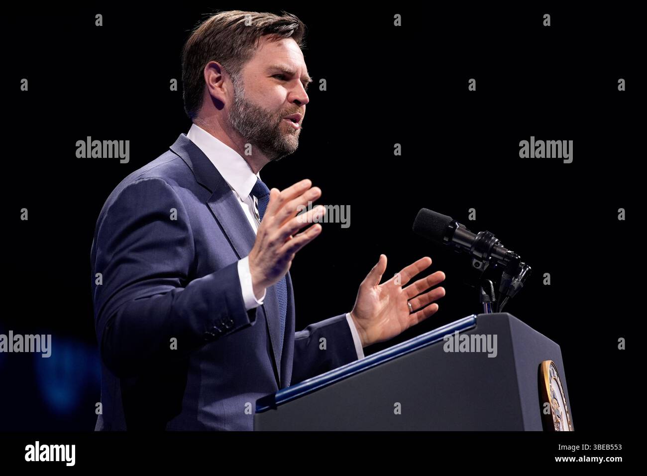 Vice President JD Vance speaks at Bitcoin 2025, Wednesday, May 28, 2025 ...