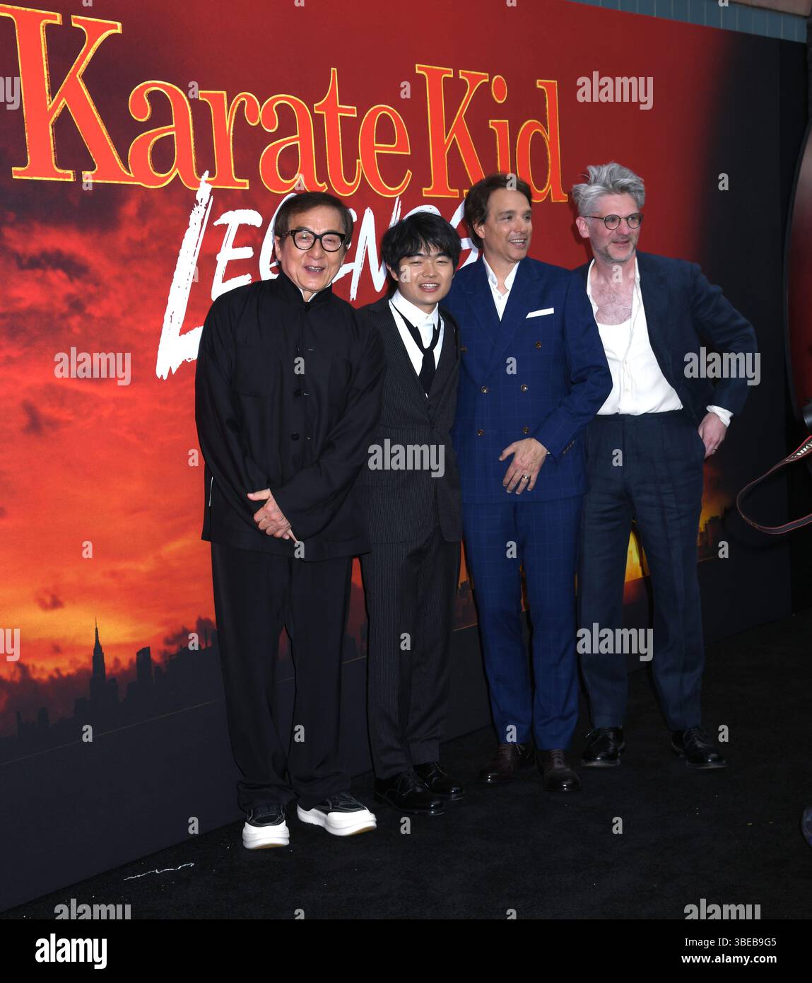 May 27, 2025, New York, Ny, United States: Jackie Chan, Ben Wang, Ralph ...