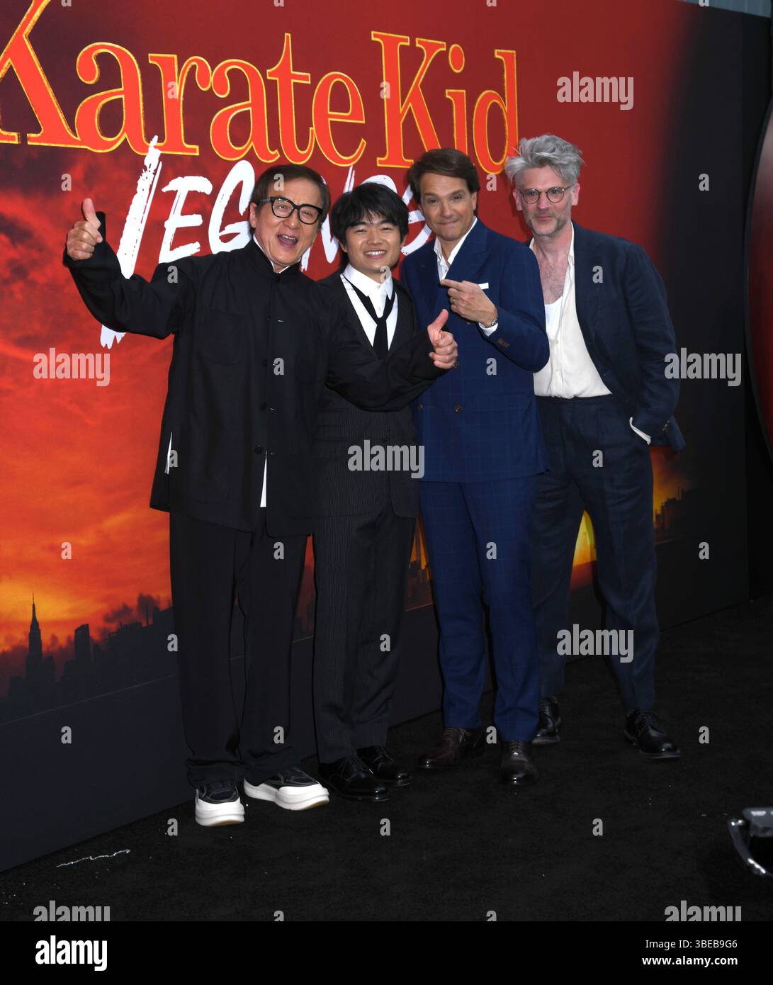 May 27, 2025, New York, Ny, United States: Jackie Chan, Ben Wang, Ralph ...