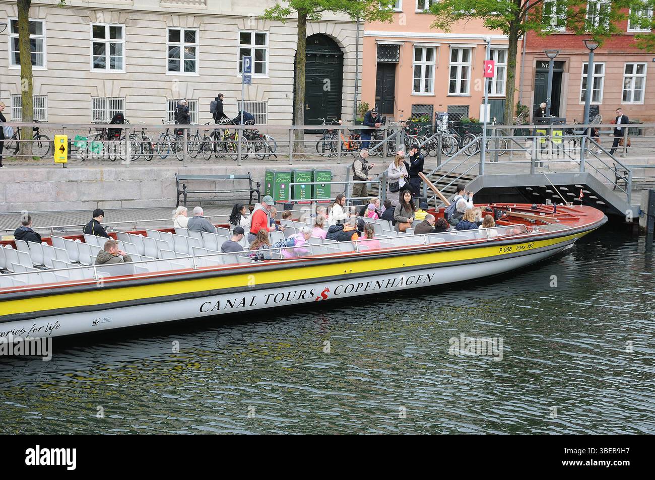 Copenhagen/ Denmark/28 may 2025/.Tourists for canal tours copenhagen ...