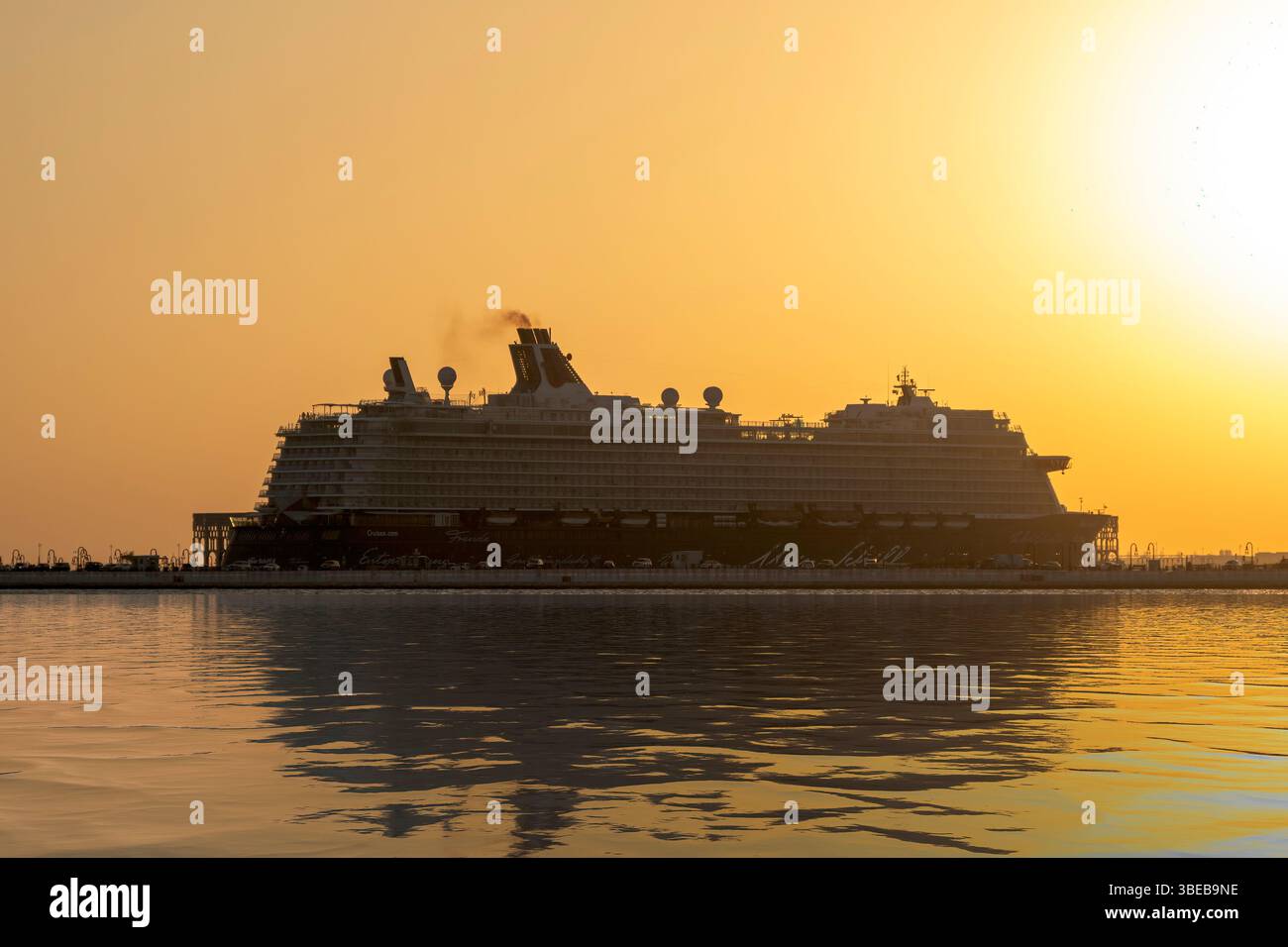 Cruise Ship Mein Schiff 4 arrives in Old Doha Port Mina District Doha ...
