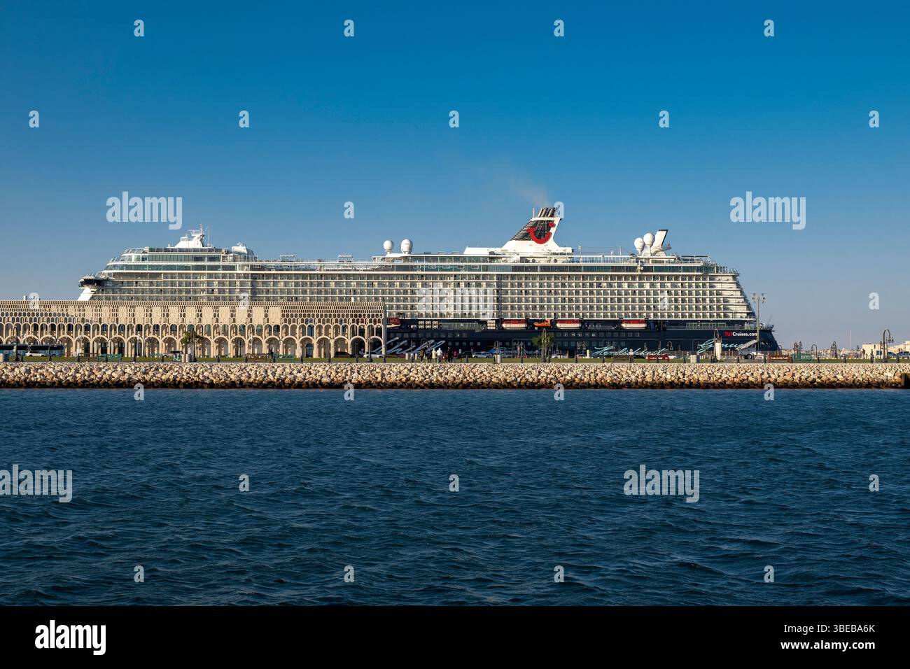 MSC World Europa sails in Qatar to receive World Cup guests. MSC World ...