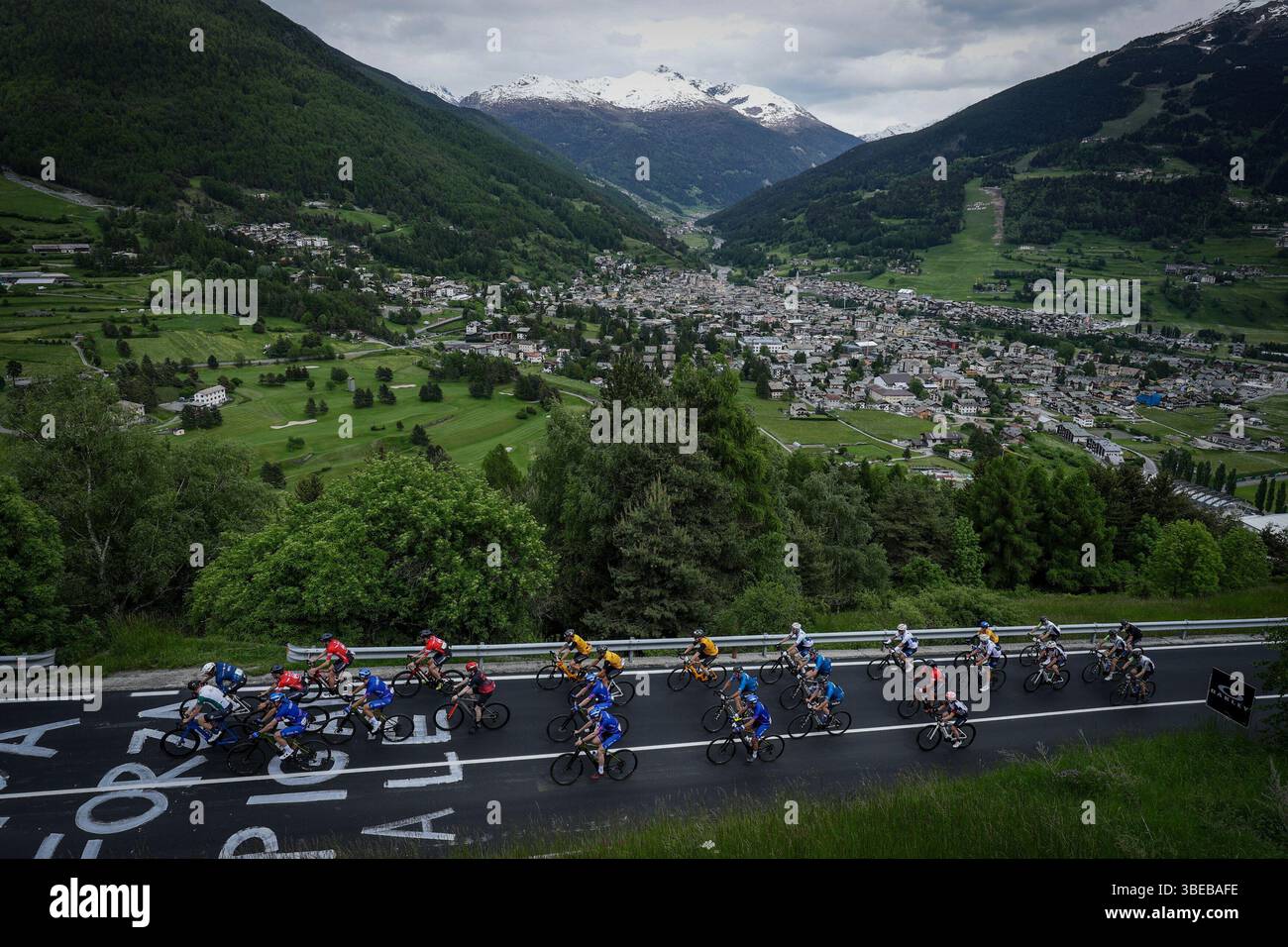 Italia. 28th May, 2025. Stage 14 Tirano - Bormio May 28, 2025. Sport ...