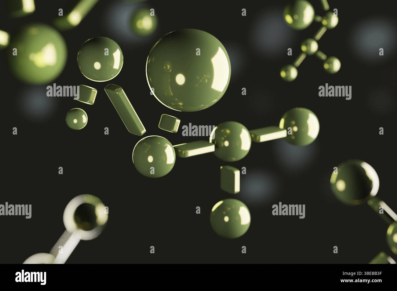 Cannabidiol mollecule made in 3d. Cannabis cbn chemistry structure ...