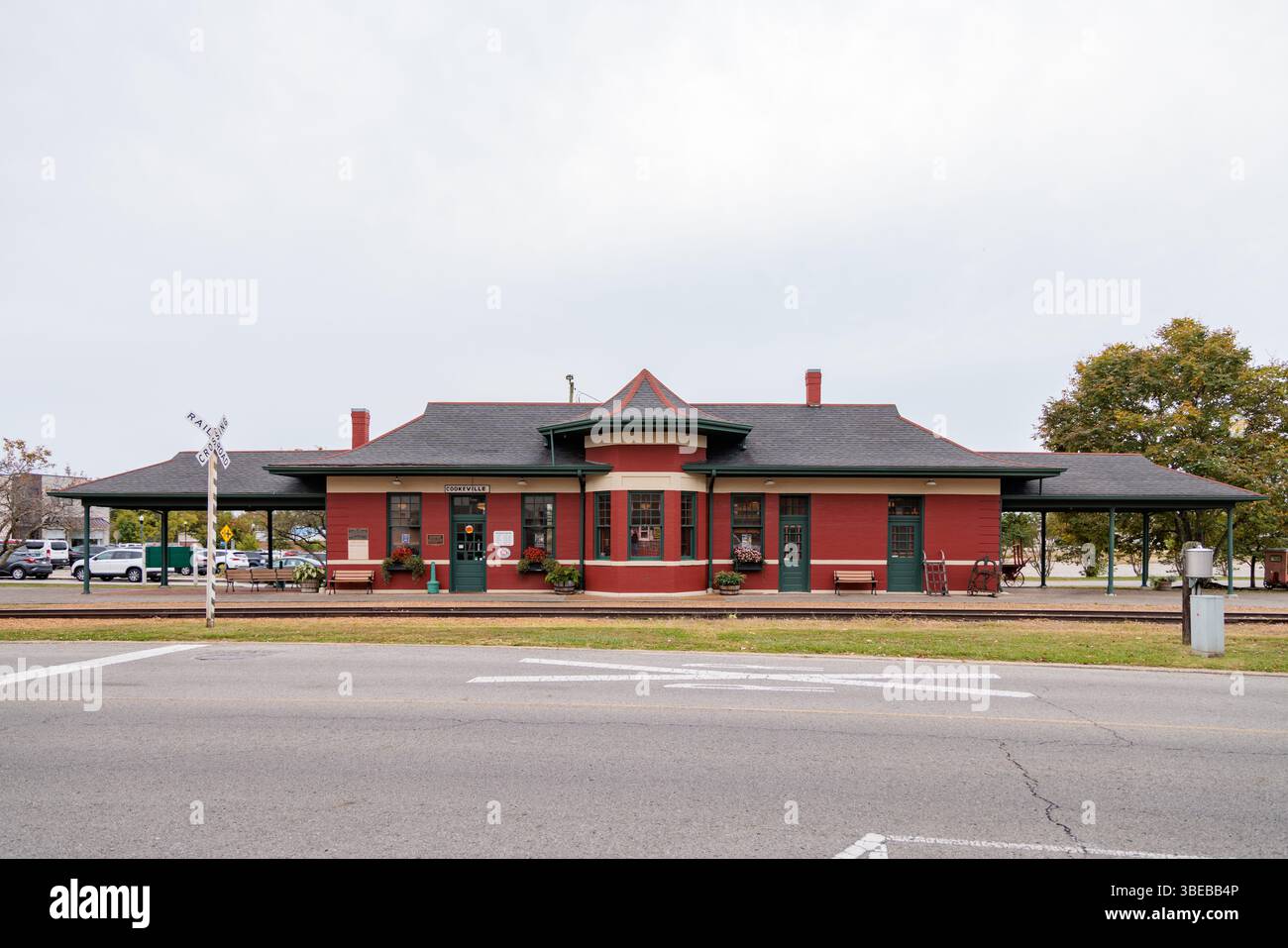 Historic Cookeville Depot Museum in Cookeville, Tennessee Stock Photo ...