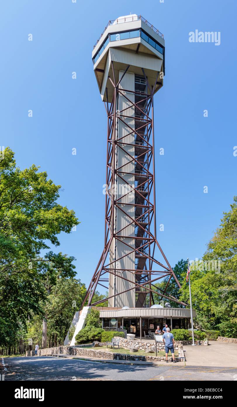 Hot Springs Mountain Tower is an observation tower in Hot Springs ...