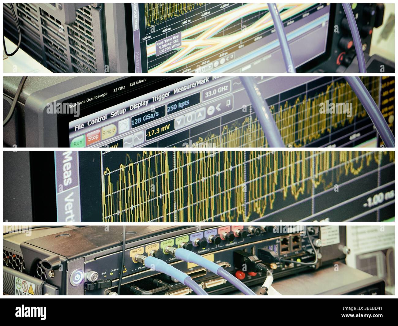 Optical frequency measurement Cut Out Stock Images & Pictures - Alamy