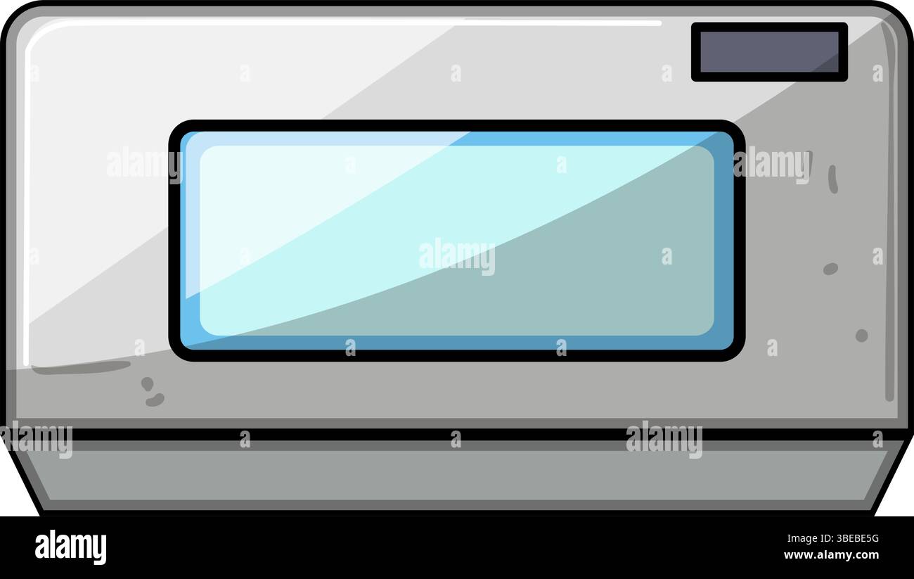 disinfection uv light sanitizer medical cartoon vector illustration ...