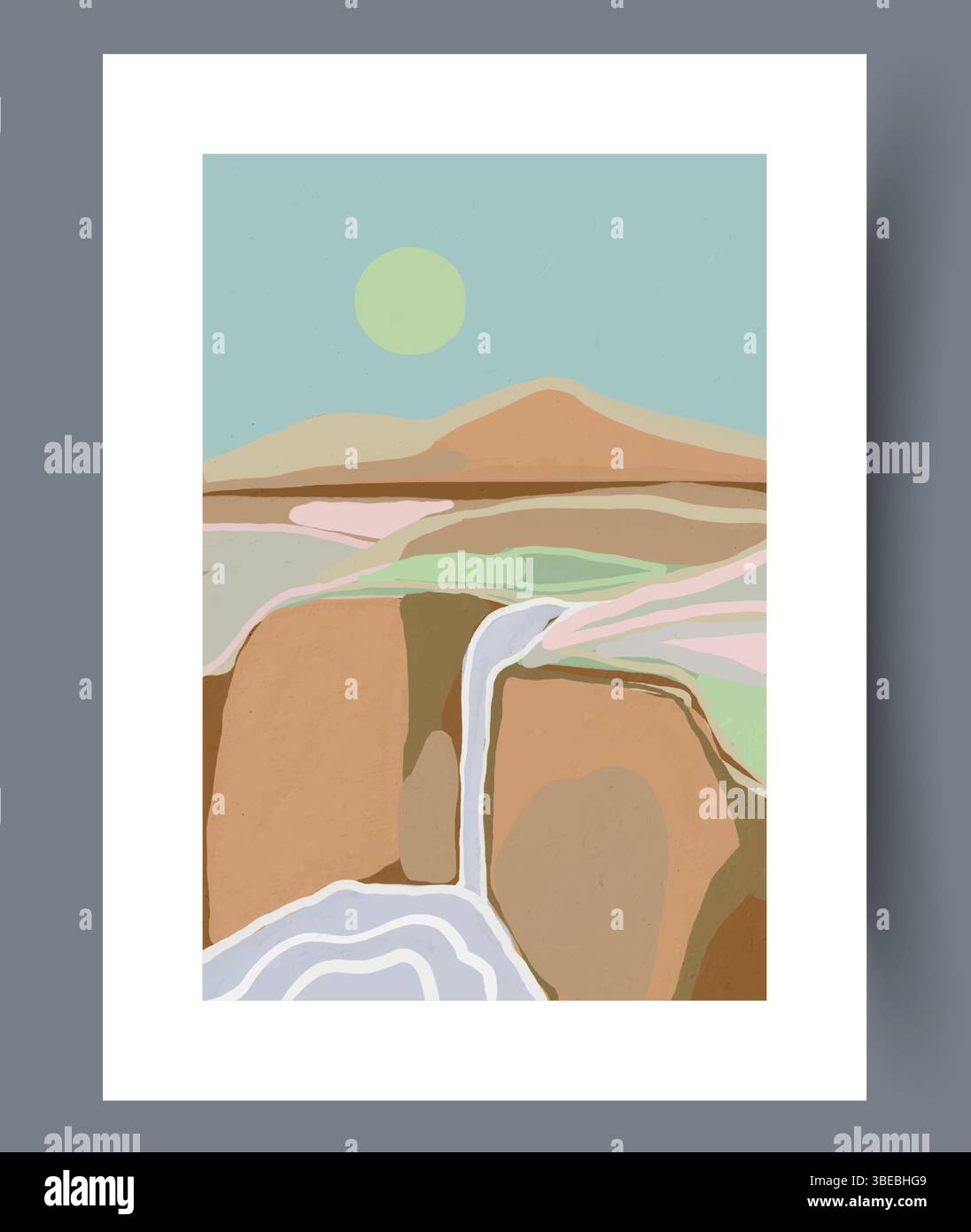 Majestic landforms Stock Vector Images - Alamy