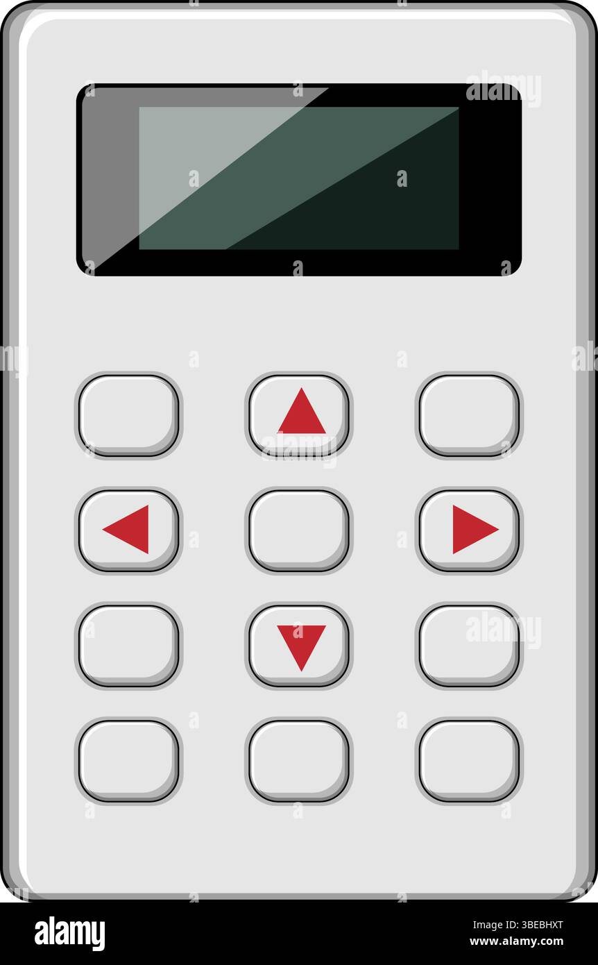 participation voting clicker cartoon vector illustration Stock Vector ...