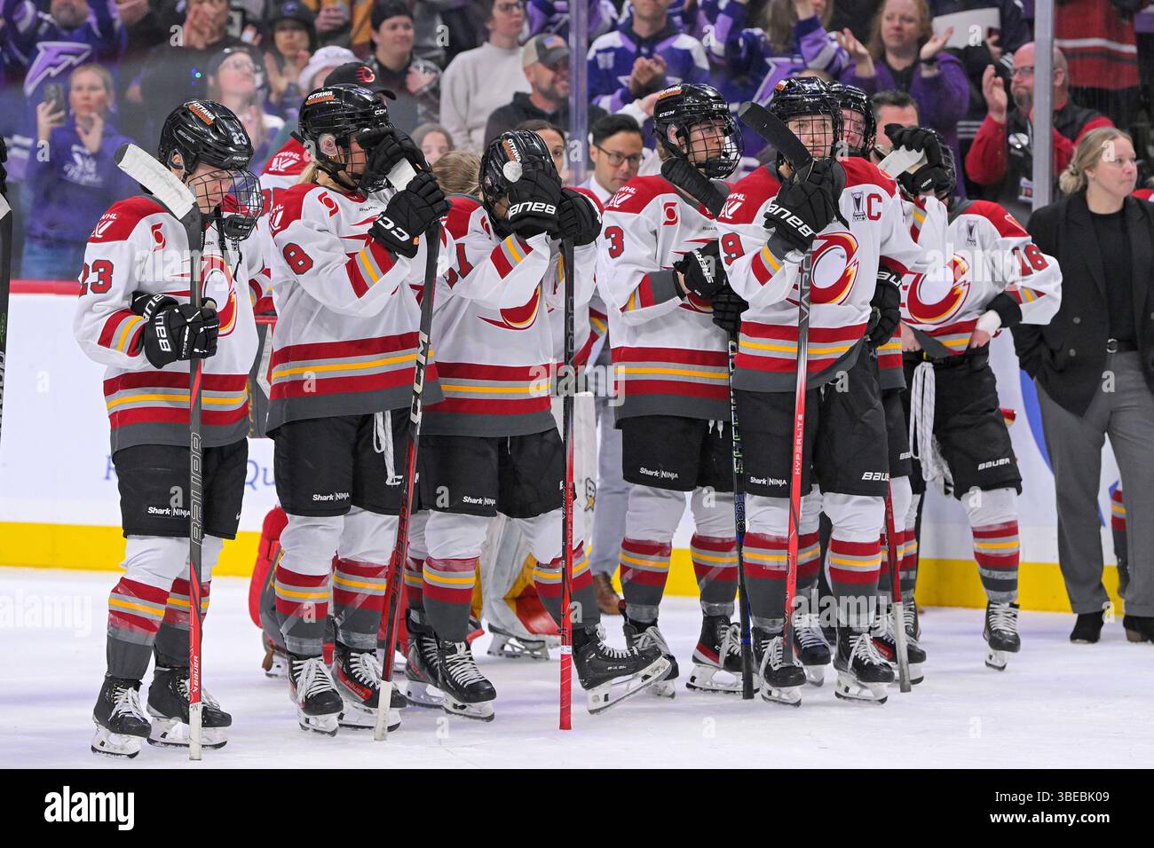 ST. PAUL, MN - MAY 26: Ottawa Charge defender Jocelyne Larocque (23 ...