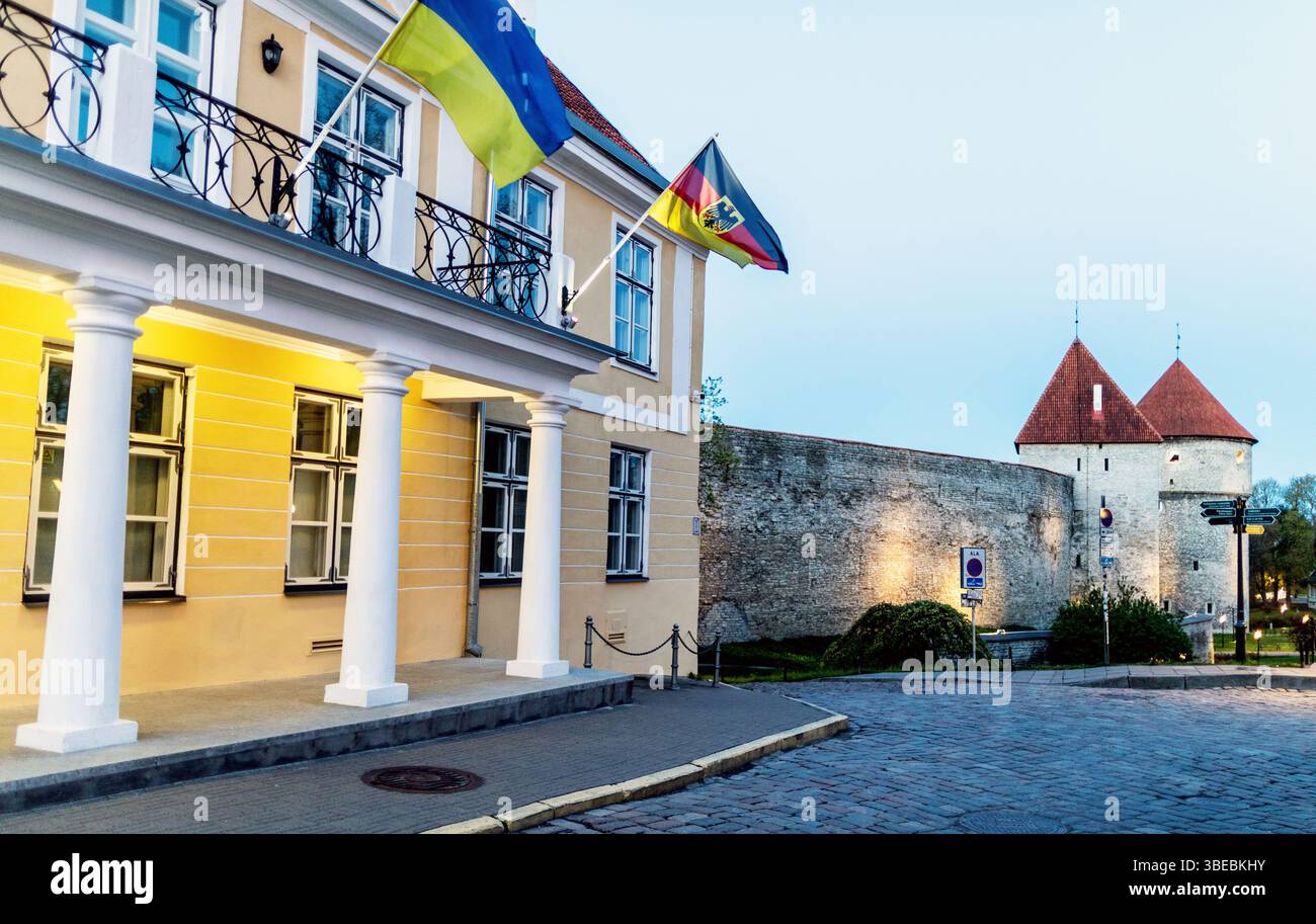 Local Architecture in Tallinn Estonia Stock Photo - Alamy