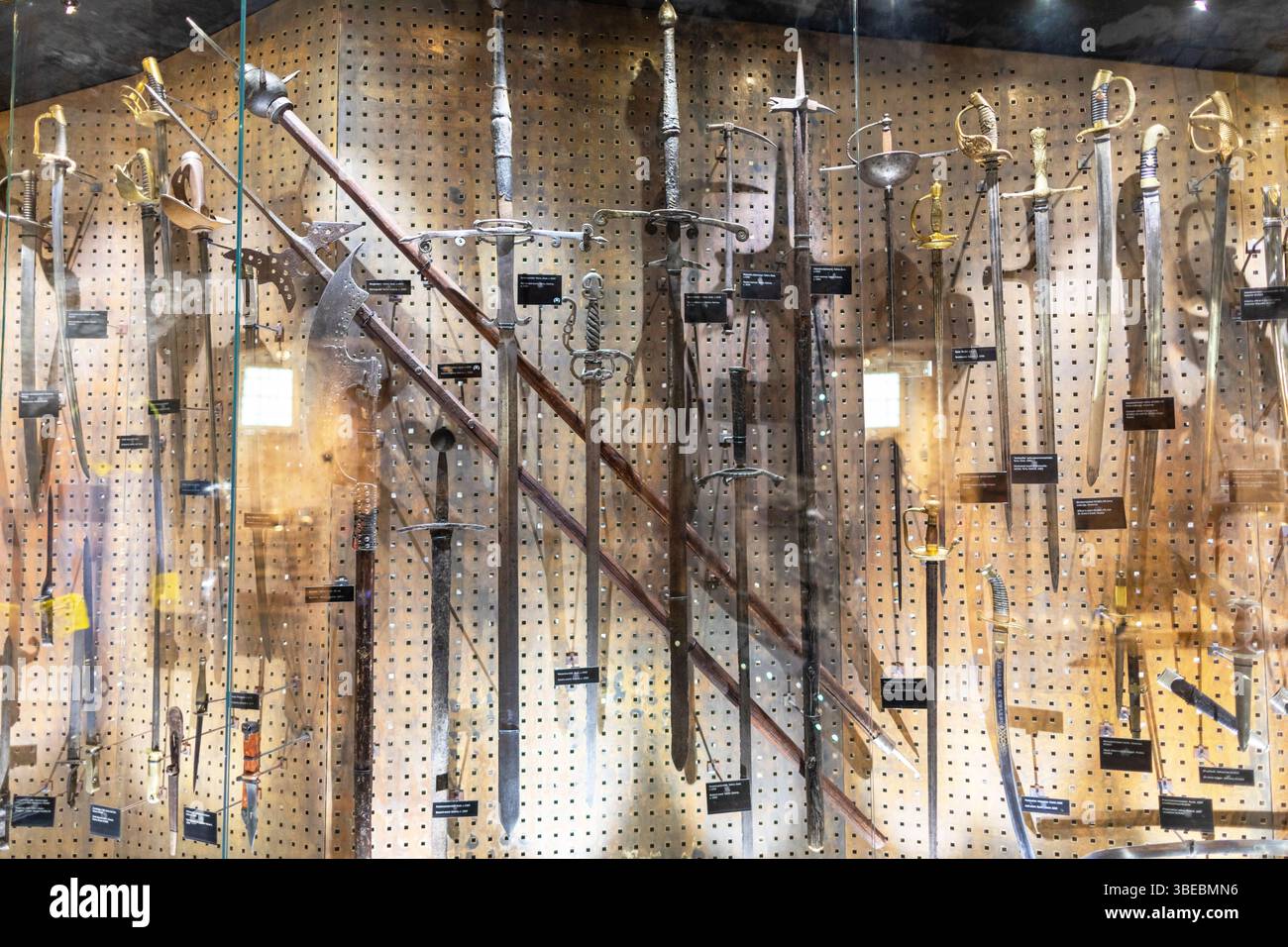 Armour and Weapons on Display in The Great Guild Hall Tallinn Estonia ...