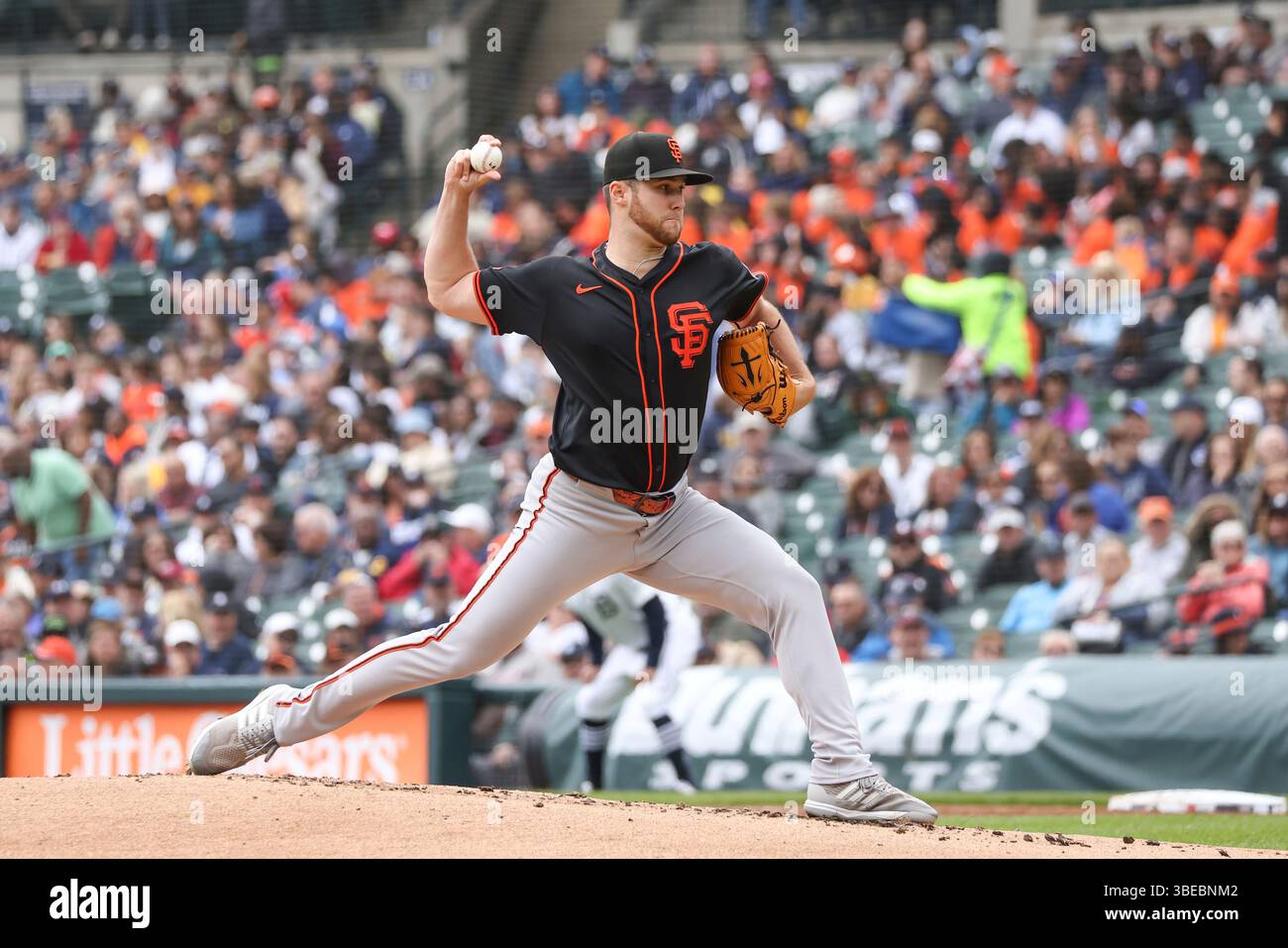 DETROIT, MI - MAY 28: San Francisco Giants starting pitcher Landen ...