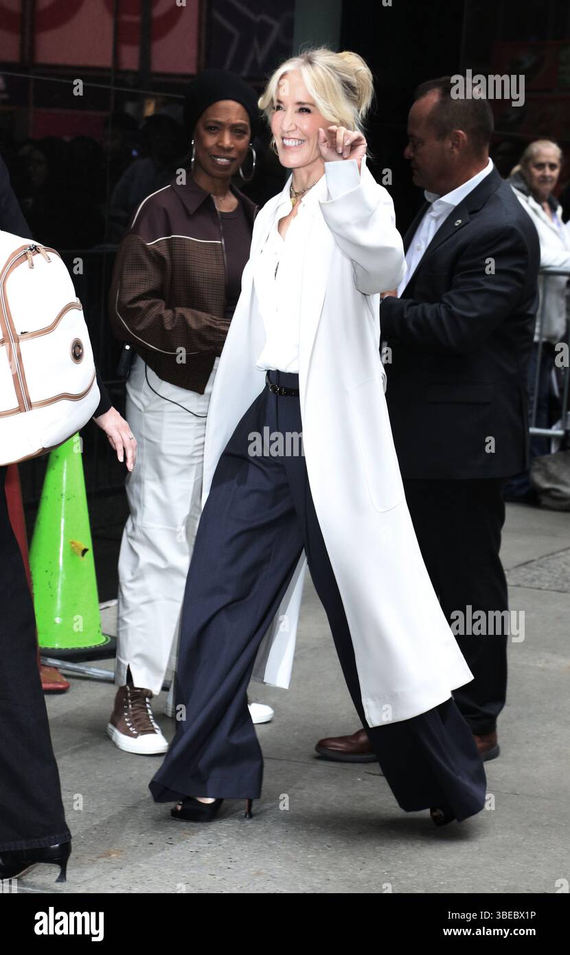 New York, NY May 28, 2025:Felicity Huffman on Good Morning America to talk about The 13th Wife ...