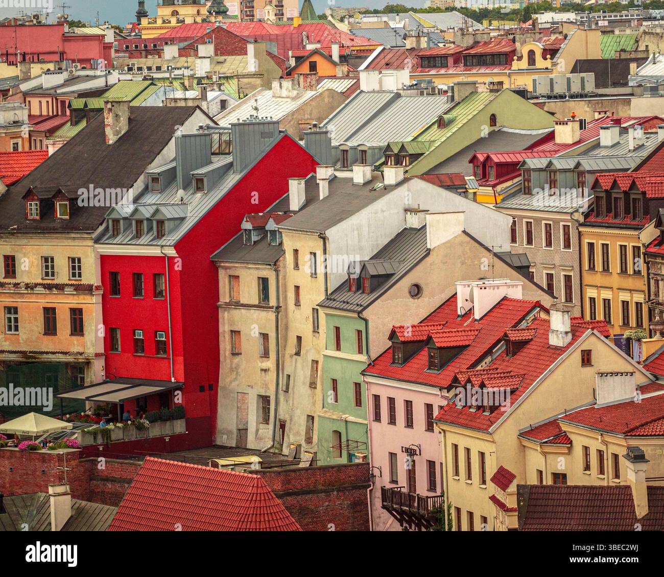 Traditional roofs old quarter hi-res stock photography and images - Alamy