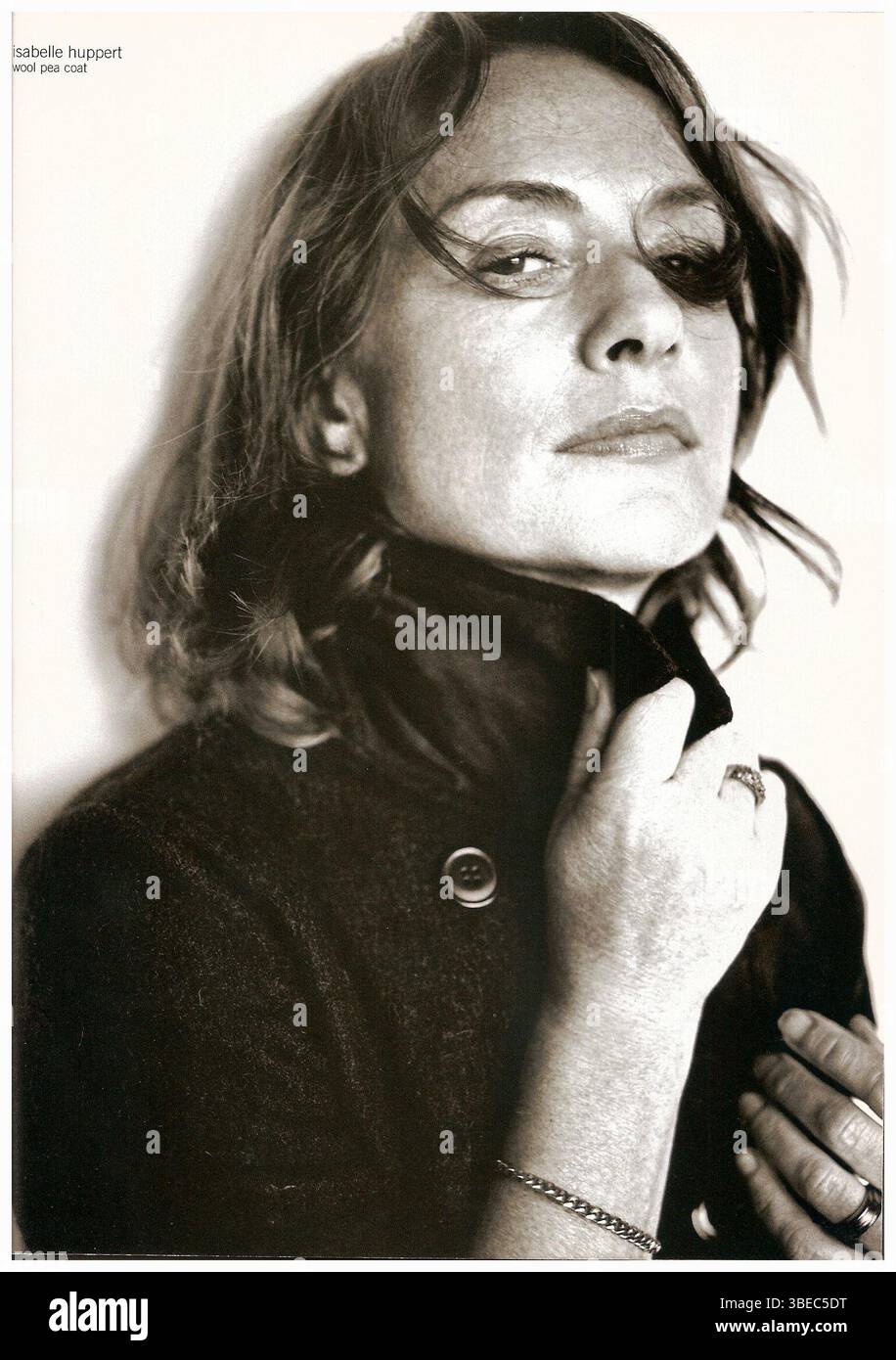 2009 GAP ad featuring Isabelle Huppert Stock Photo - Alamy