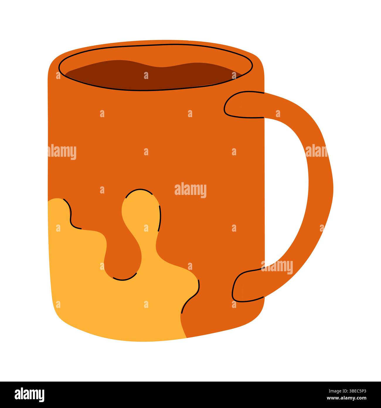 Vibrant mug Stock Vector Images - Alamy