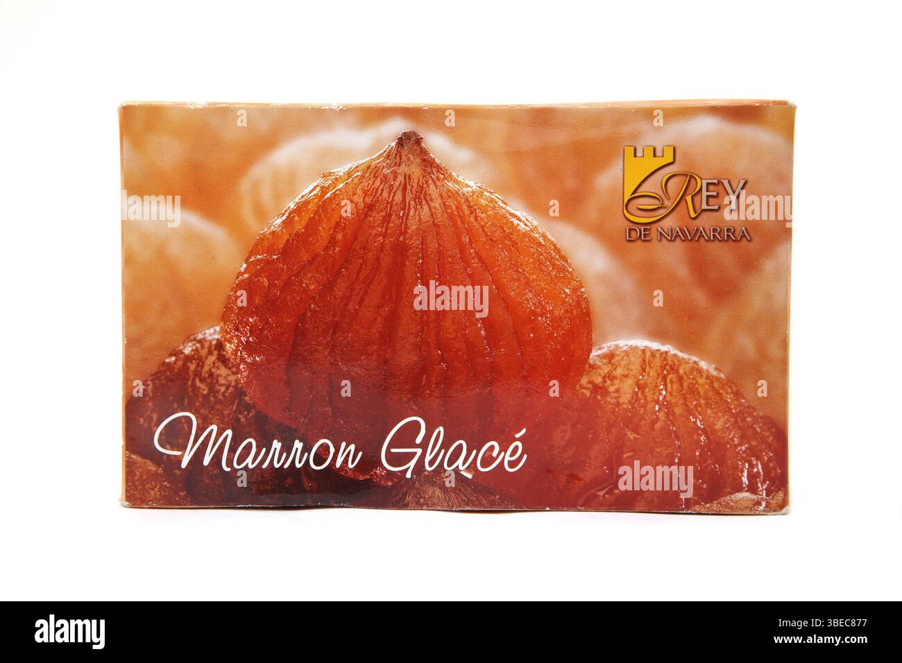 Marron Glace Candied Chestnuts Stock Photo - Alamy