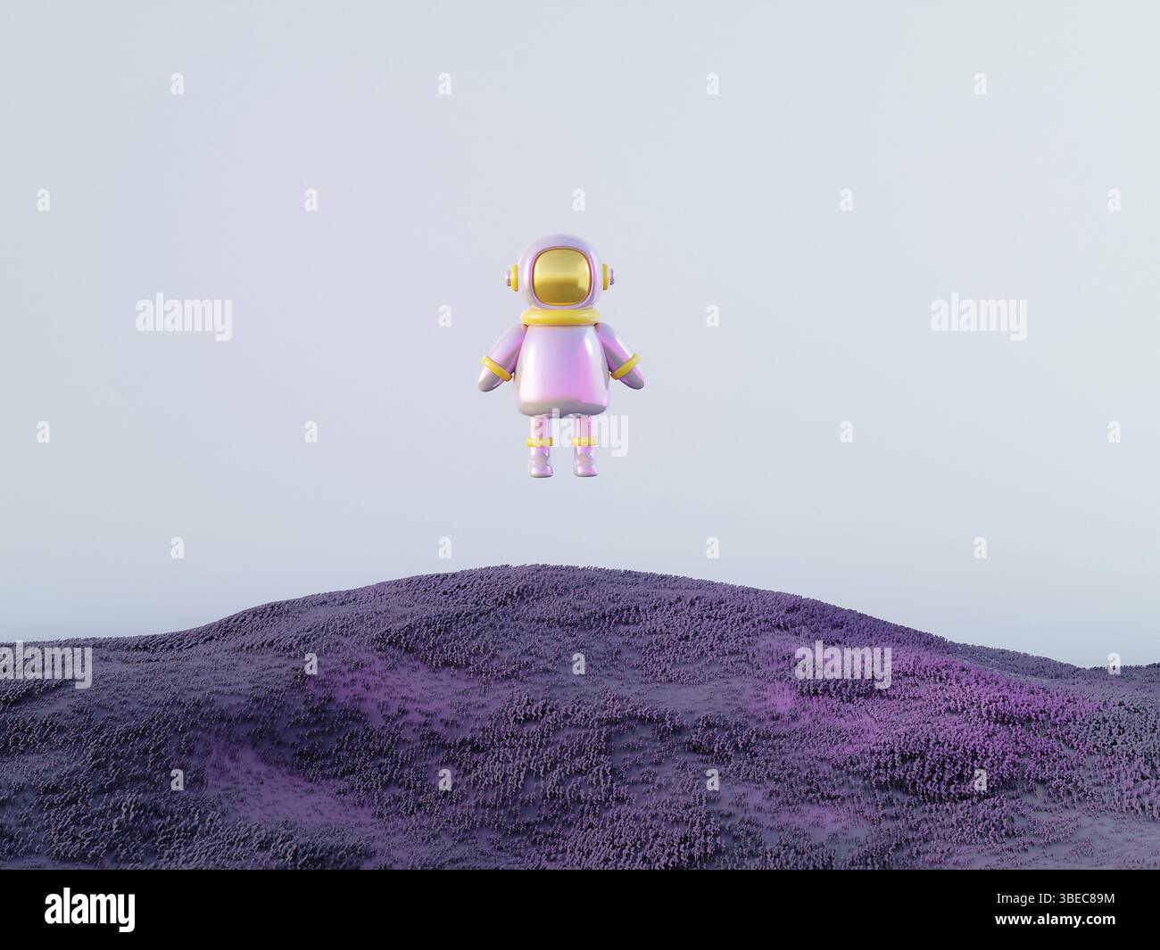 Purple lilac podium 3d hi-res stock photography and images - Alamy