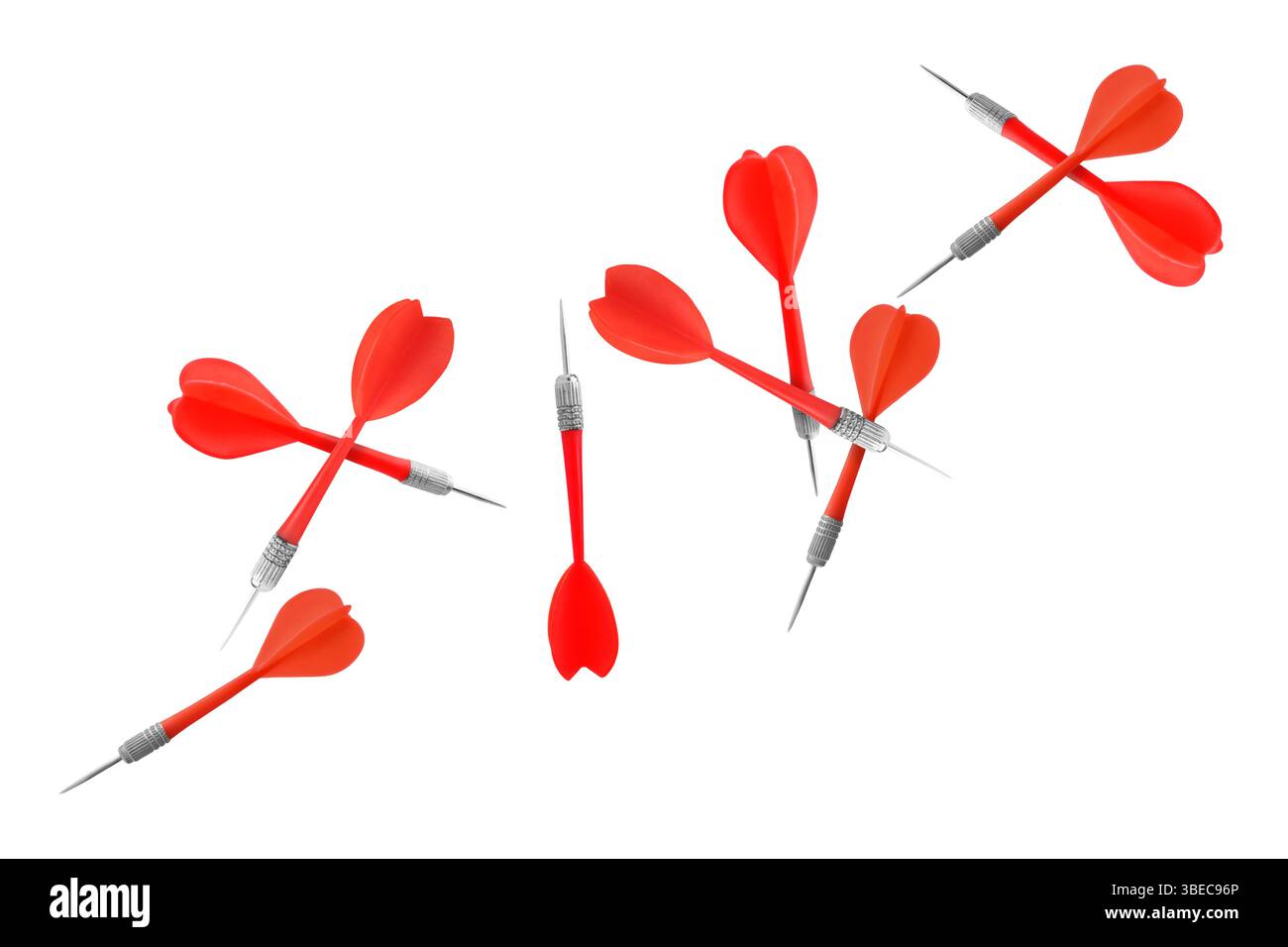 Flying darts Cut Out Stock Images & Pictures - Alamy