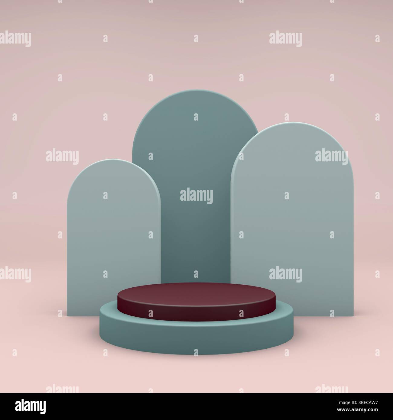 Minimalistic showcase with empty space. Design for product presentation ...