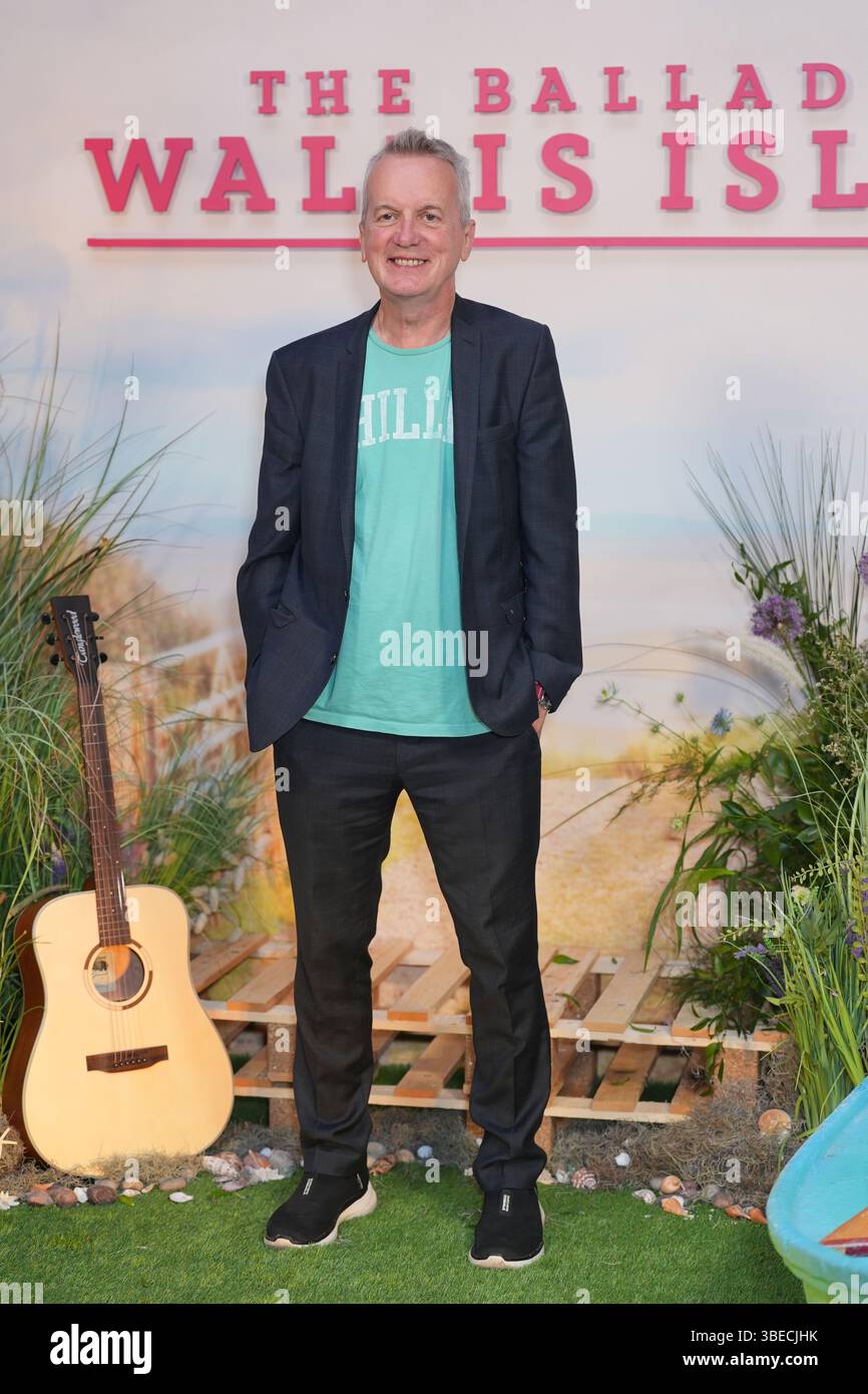 Frank Skinner attending the gala screening of The Ballad of Wallis ...