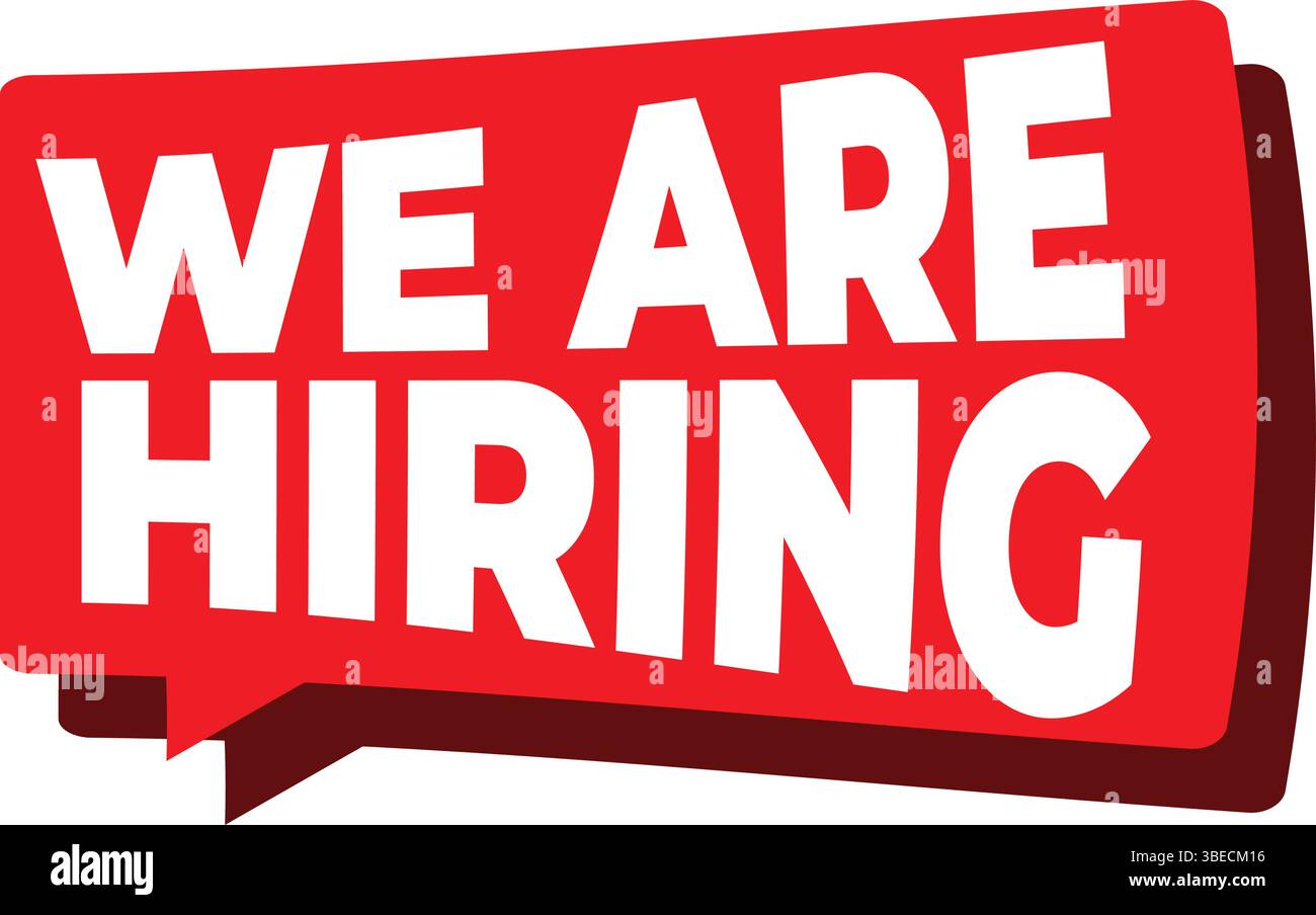 We Are Hiring Professional Recruitment Banner for Companies Stock ...