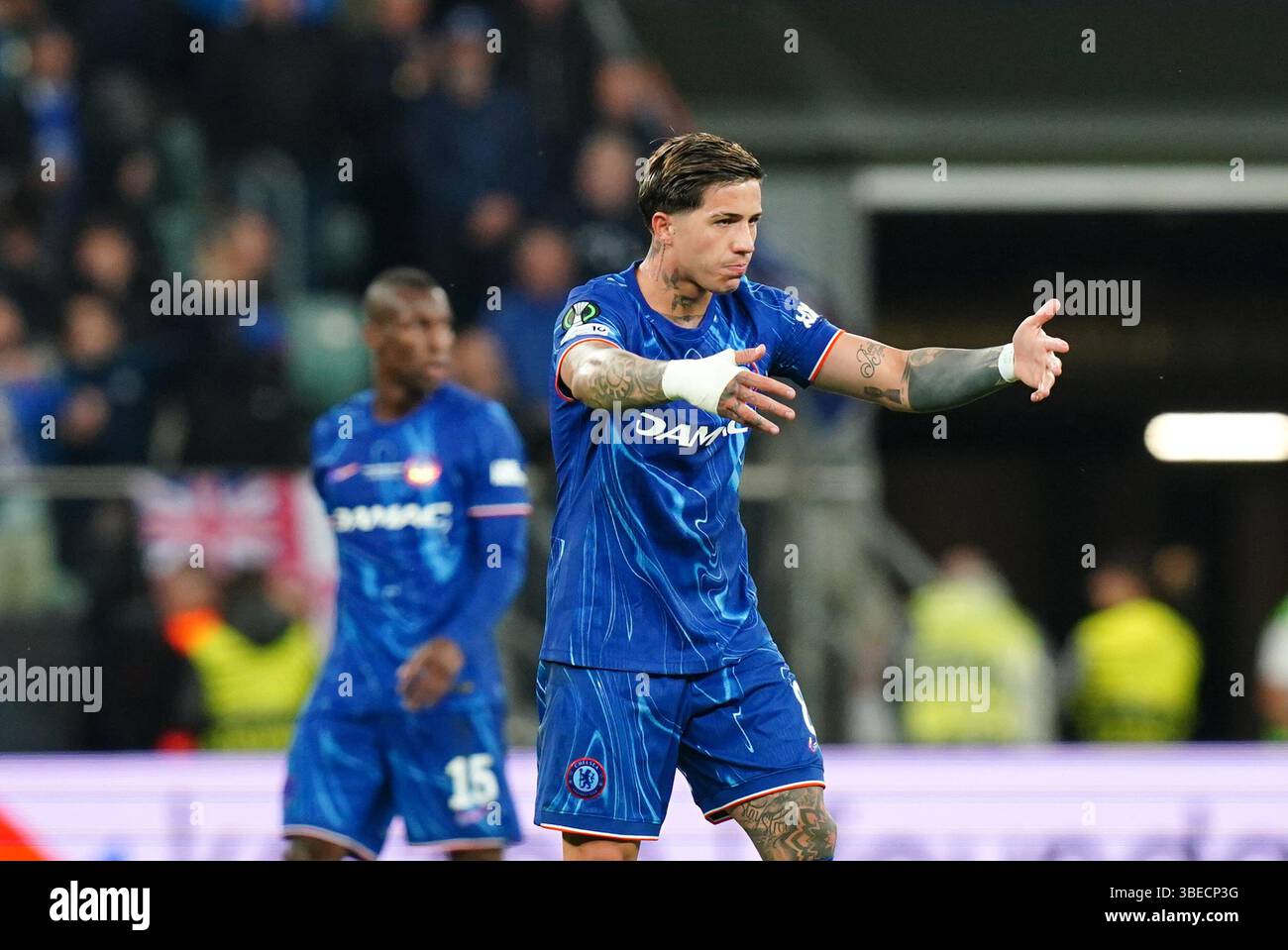 Chelsea s Enzo Fernandez Celebrates Scoring Their Side s First Goal Of chelsea-s-enzo-fernandez-celebrates-scoring-their-side-s-first-goal-of