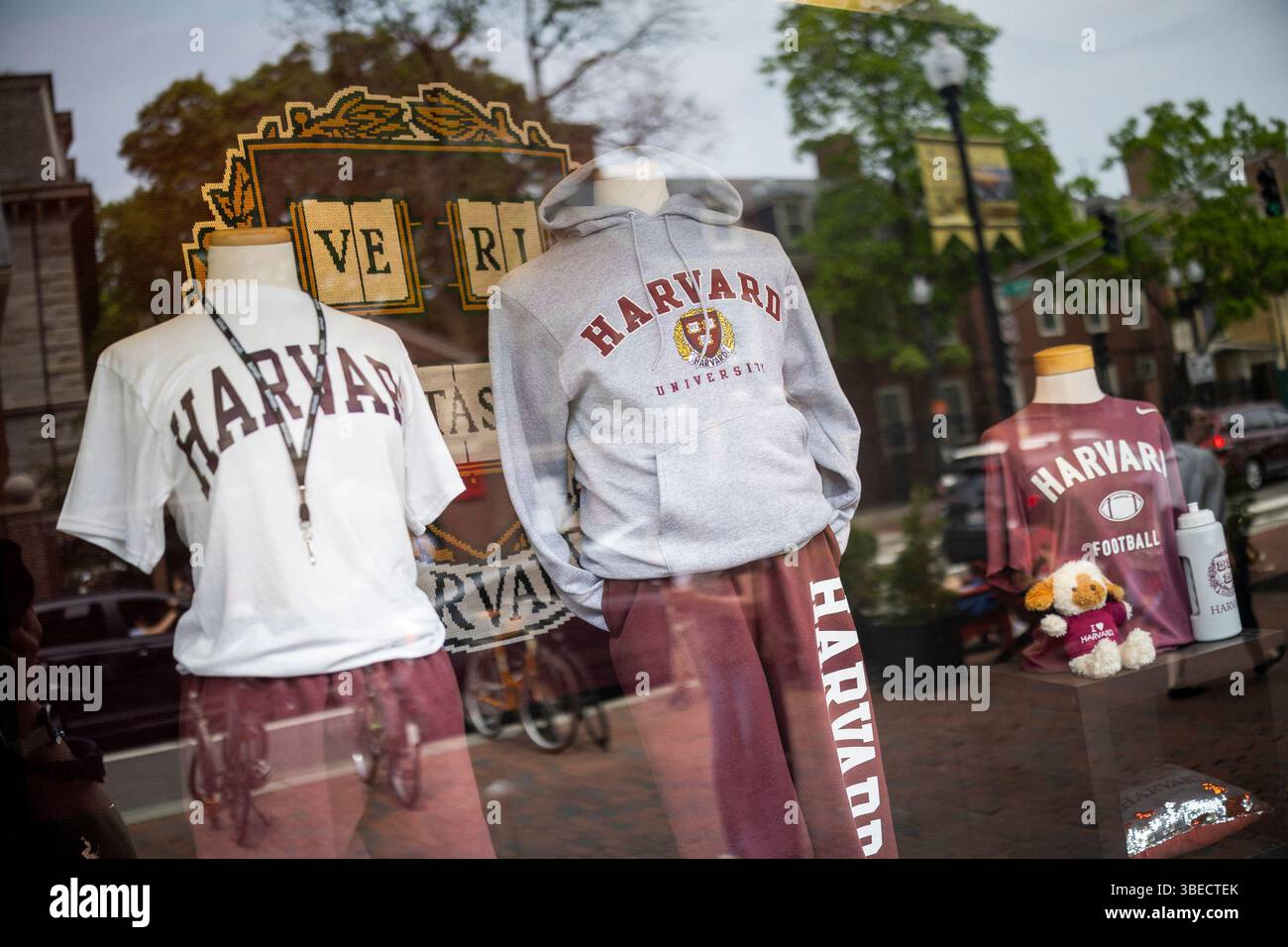 Cambridge, Massachusetts, USA. 28th May, 2025. A portion of campus is ...