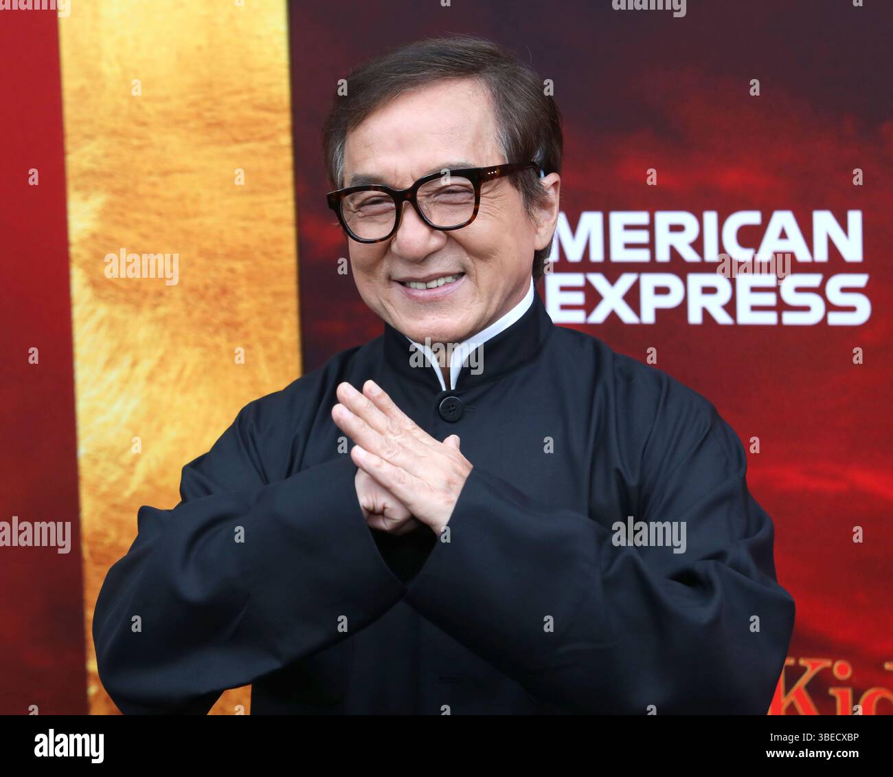 New York, New York, USA. 27 May 2025. Jackie Chan attends the “Karate Kid: Legends” premiere at ...
