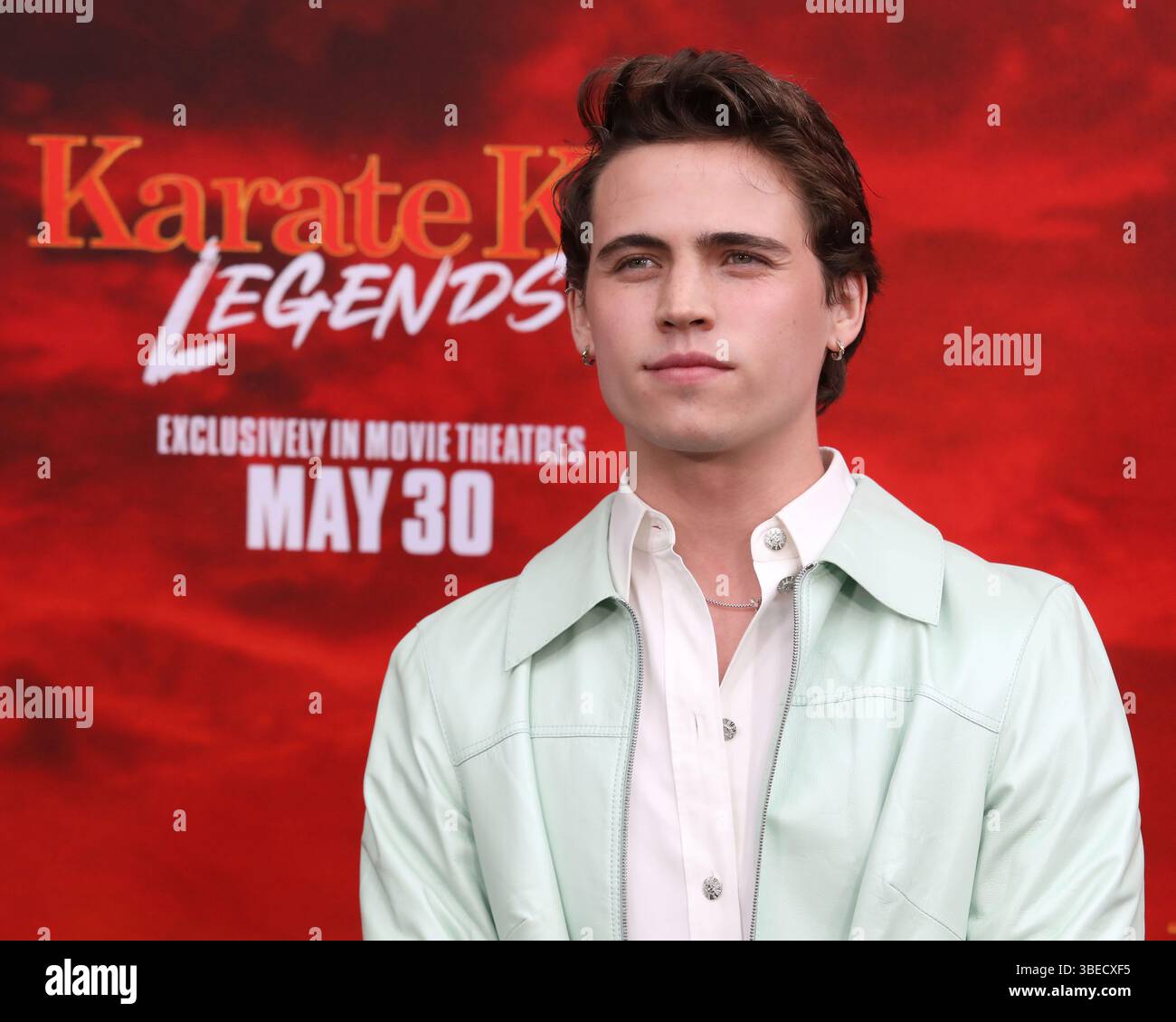 New York, New York, USA. 27 May 2025. Tanner Buchanan attends the “Karate Kid: Legends” premiere ...