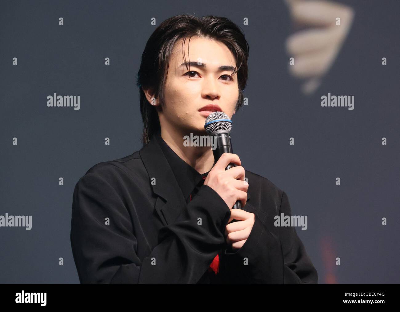 Tokyo, Japan. 28th May, 2025. Japanese actor Sho Nishigaki attends the ...
