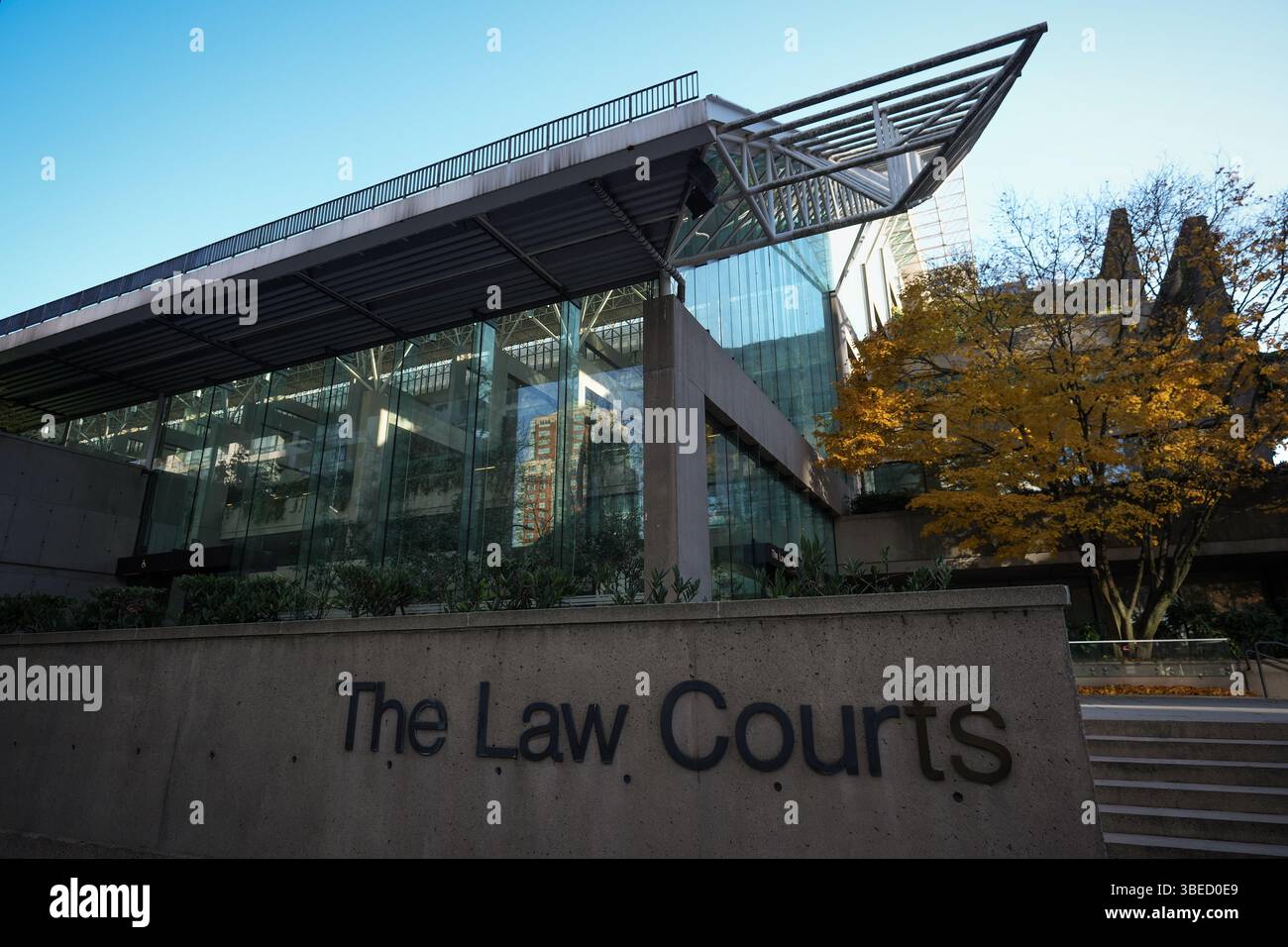 The Law Courts building, which is home to B.C. Supreme Court and the ...