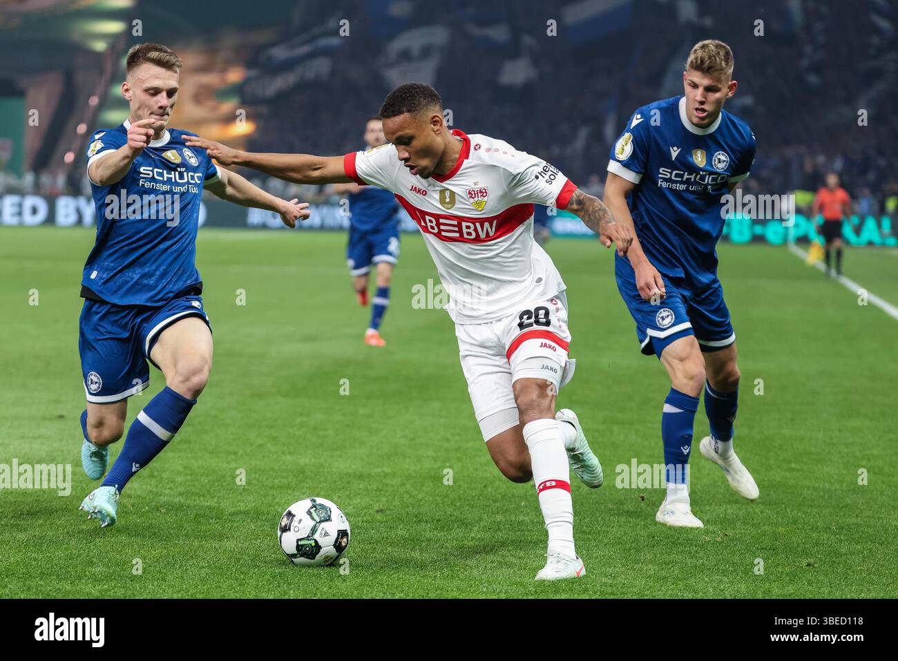 Germany. 24th May, 2025. Fussball DFB-Pokal Finale Arminia Bielefeld - VfB Stuttgart am 24.05. ...