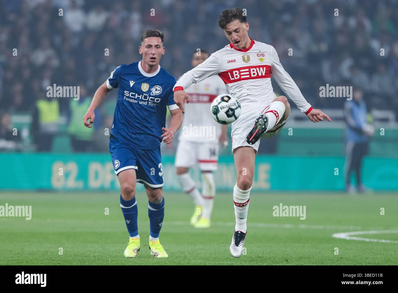 Germany. 24th May, 2025. Fussball DFB-Pokal Finale Arminia Bielefeld - VfB Stuttgart am 24.05. ...