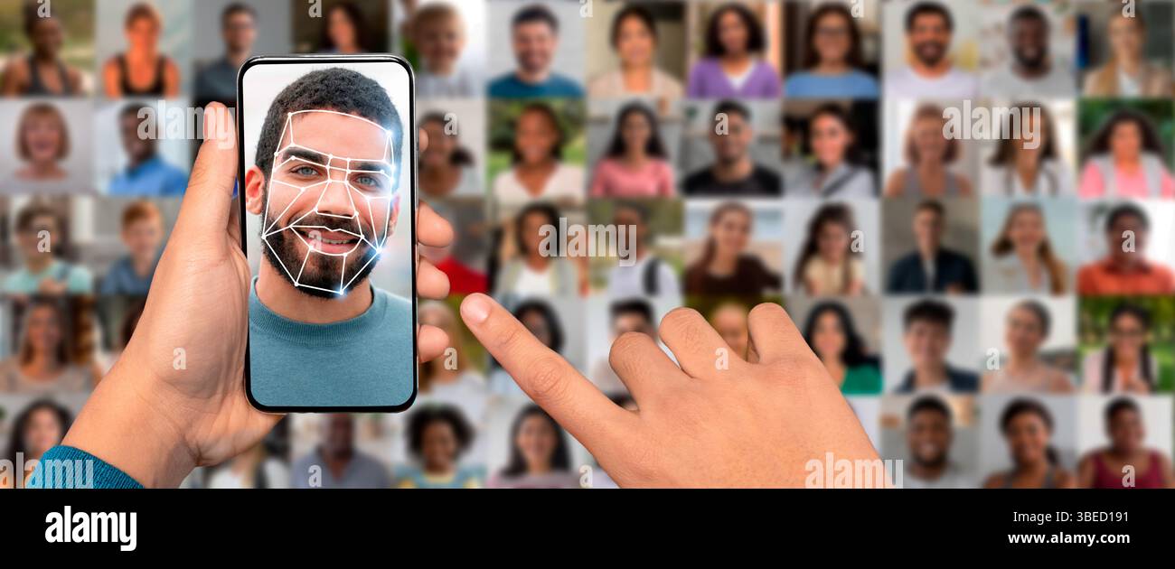 Modern technology enables face recognition with smartphones in a ...