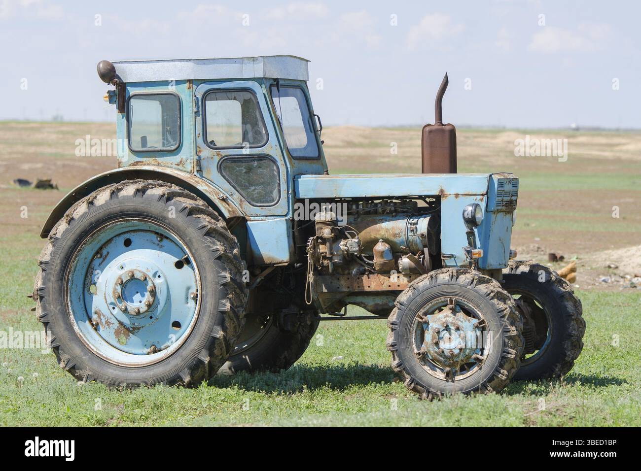 Soviet tractor hi-res stock photography and images - Alamy