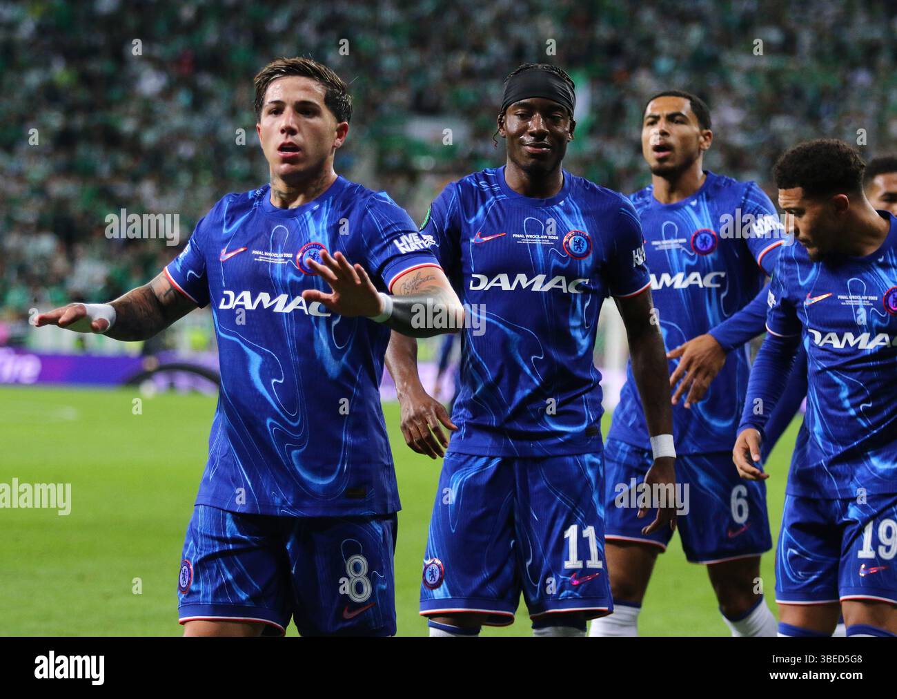 Chelsea enzo fernandez celebrate hi-res stock photography and images ...