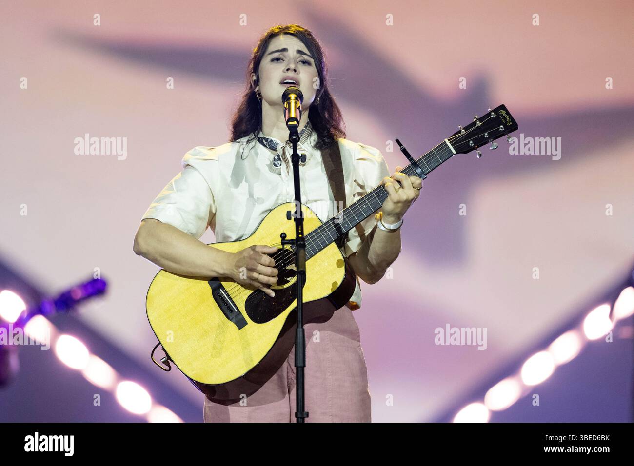 Linda Elys performs at the award ceremony of the Swiss Music Awards in ...