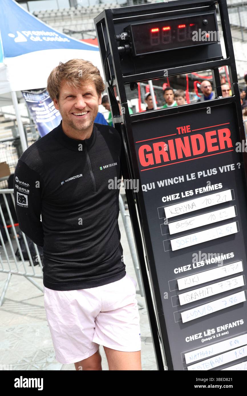 Benjamin Ferre attends 'La Journee Evasion' By Premiers de Cordee ...