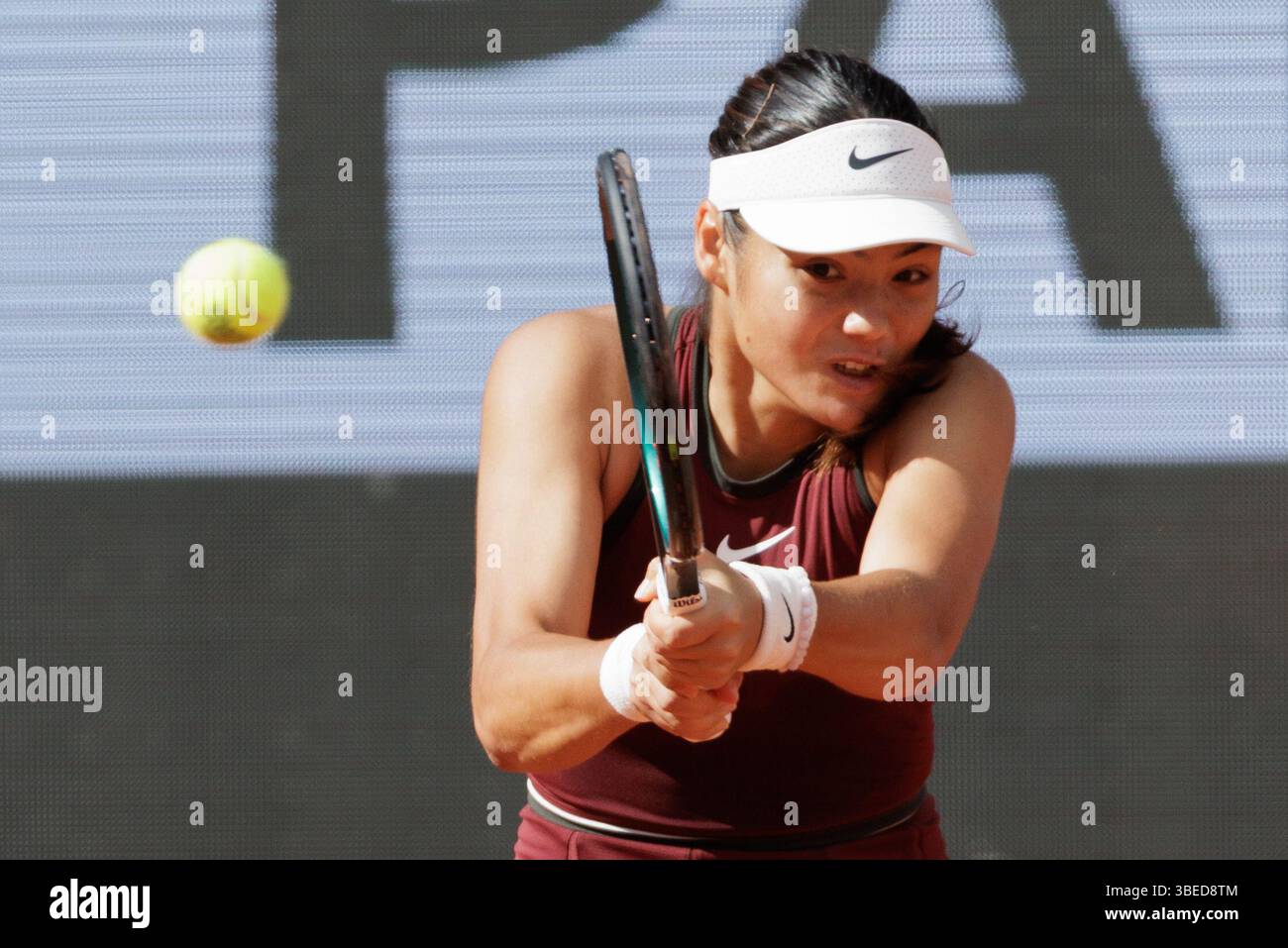Emma Raducanu of Great Britain during the Roland-Garros 2025, French ...