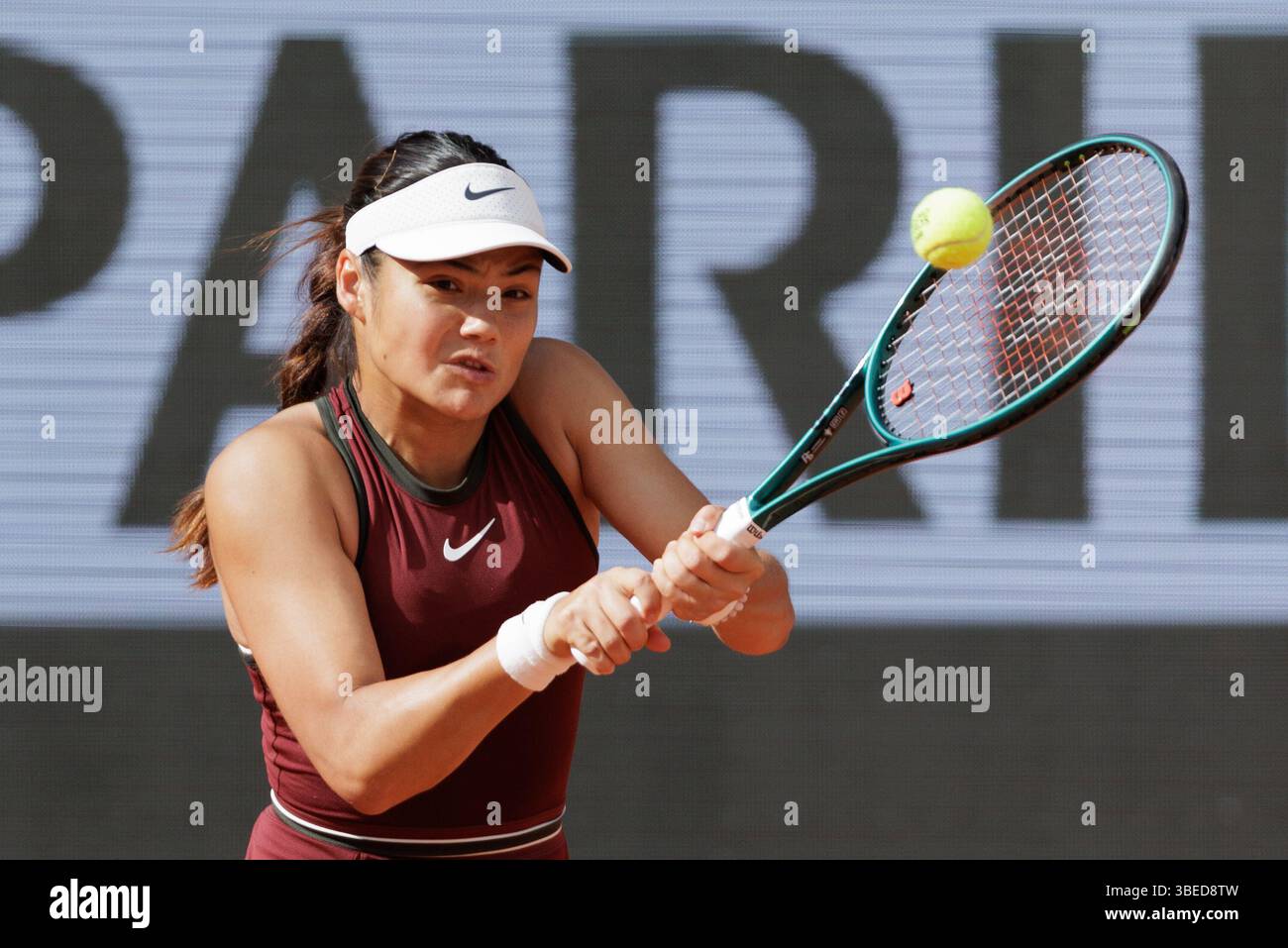 Emma Raducanu of Great Britain during the Roland-Garros 2025, French ...