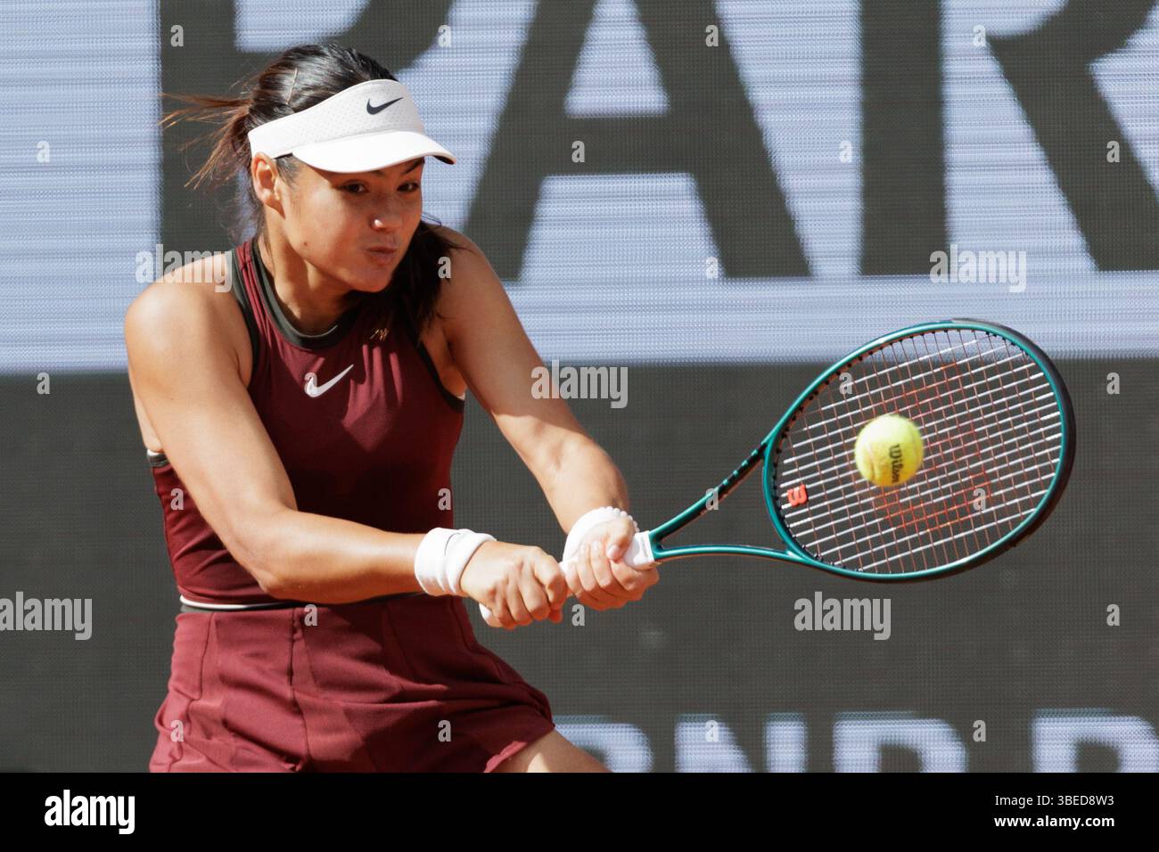 Emma Raducanu of Great Britain during the Roland-Garros 2025, French ...