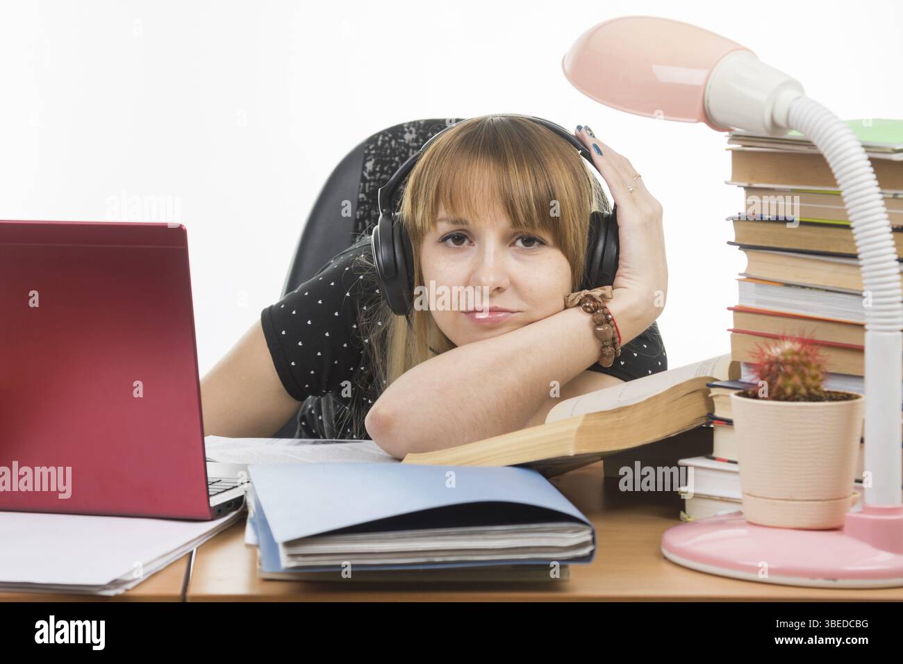 Sad sick student in hi-res stock photography and images - Alamy
