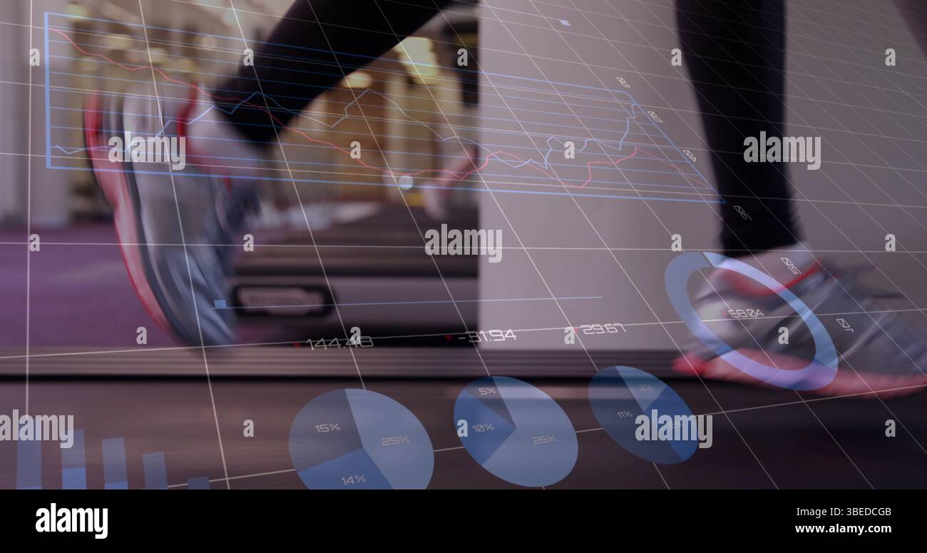 Graphs statistics running on hi-res stock photography and images - Alamy