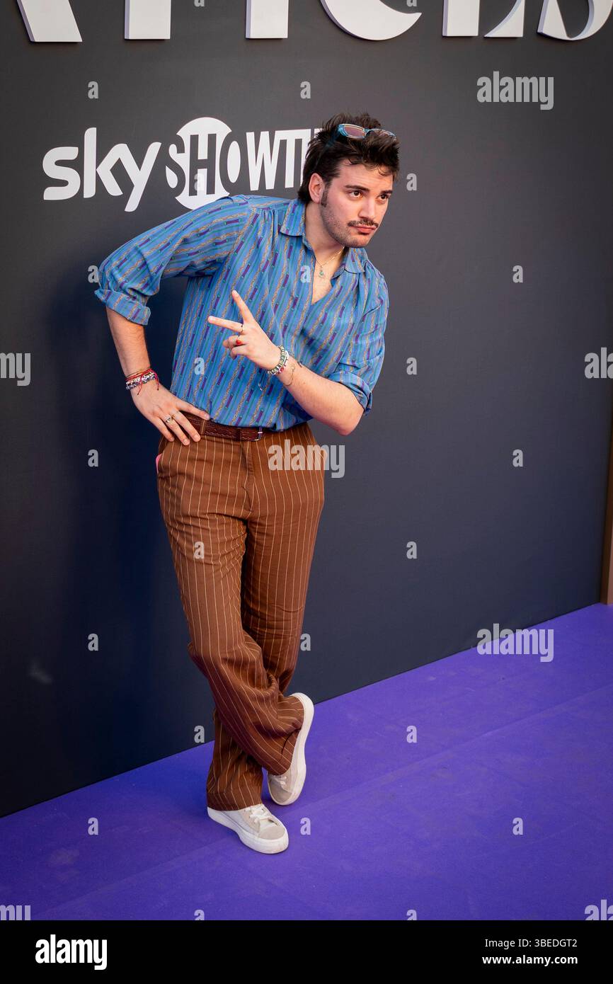 Pablo Dechi attends to 'Matices' premiere at Callao Cinema on May 28, 2025 in Madrid, Spain ...