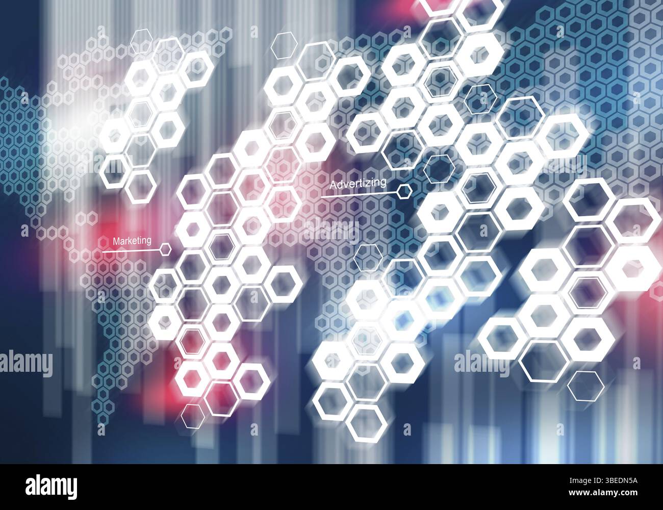 Digital background image presenting modern business concepts Stock ...